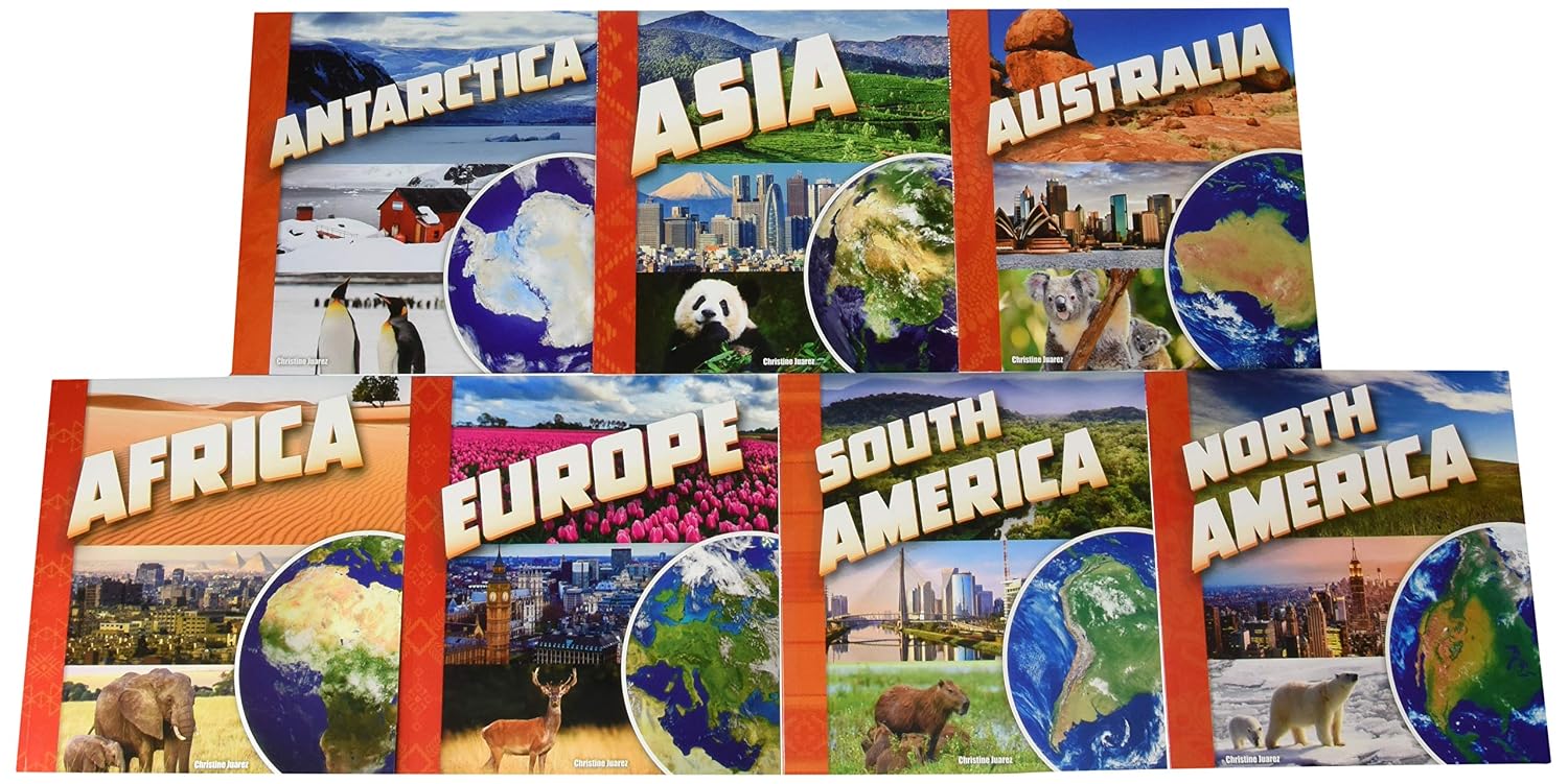 Investigating Continents Pack A of 7 : Juarez, Christine: Amazon.co.uk ...
