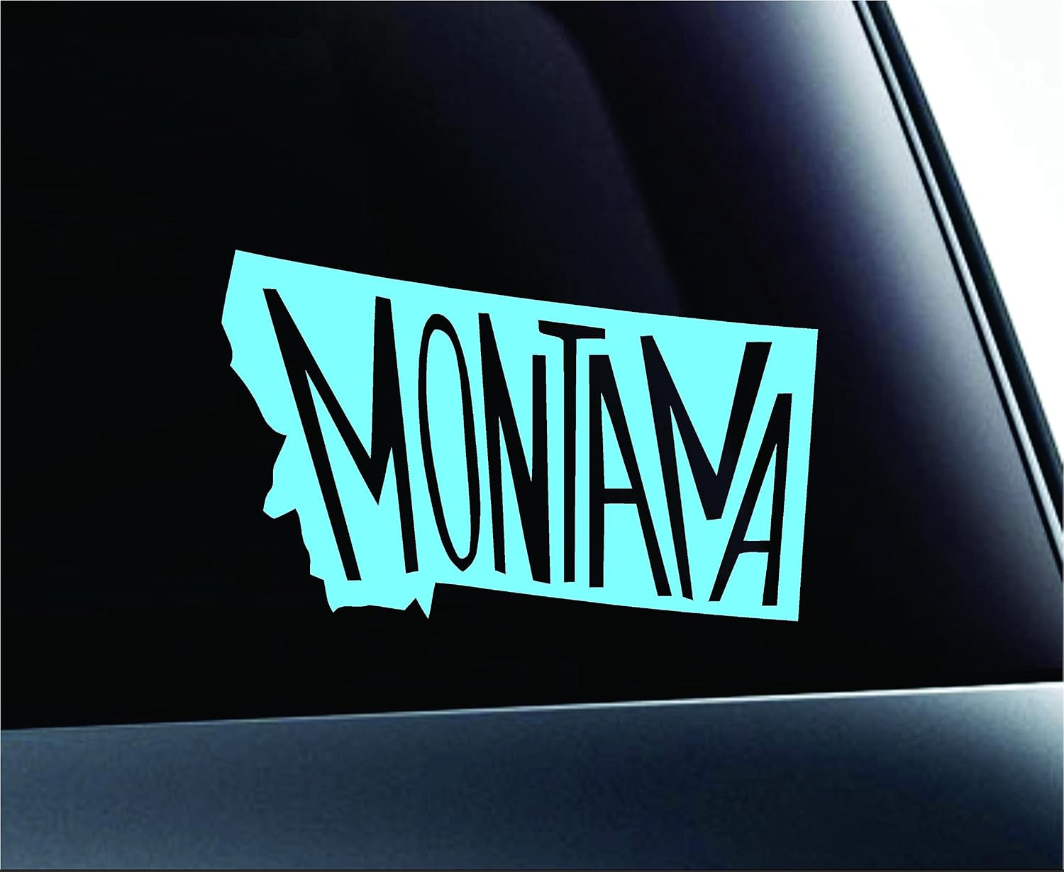 Amazon.com: State Name Montana Text Symbol Decal Family Love Car Truck ...