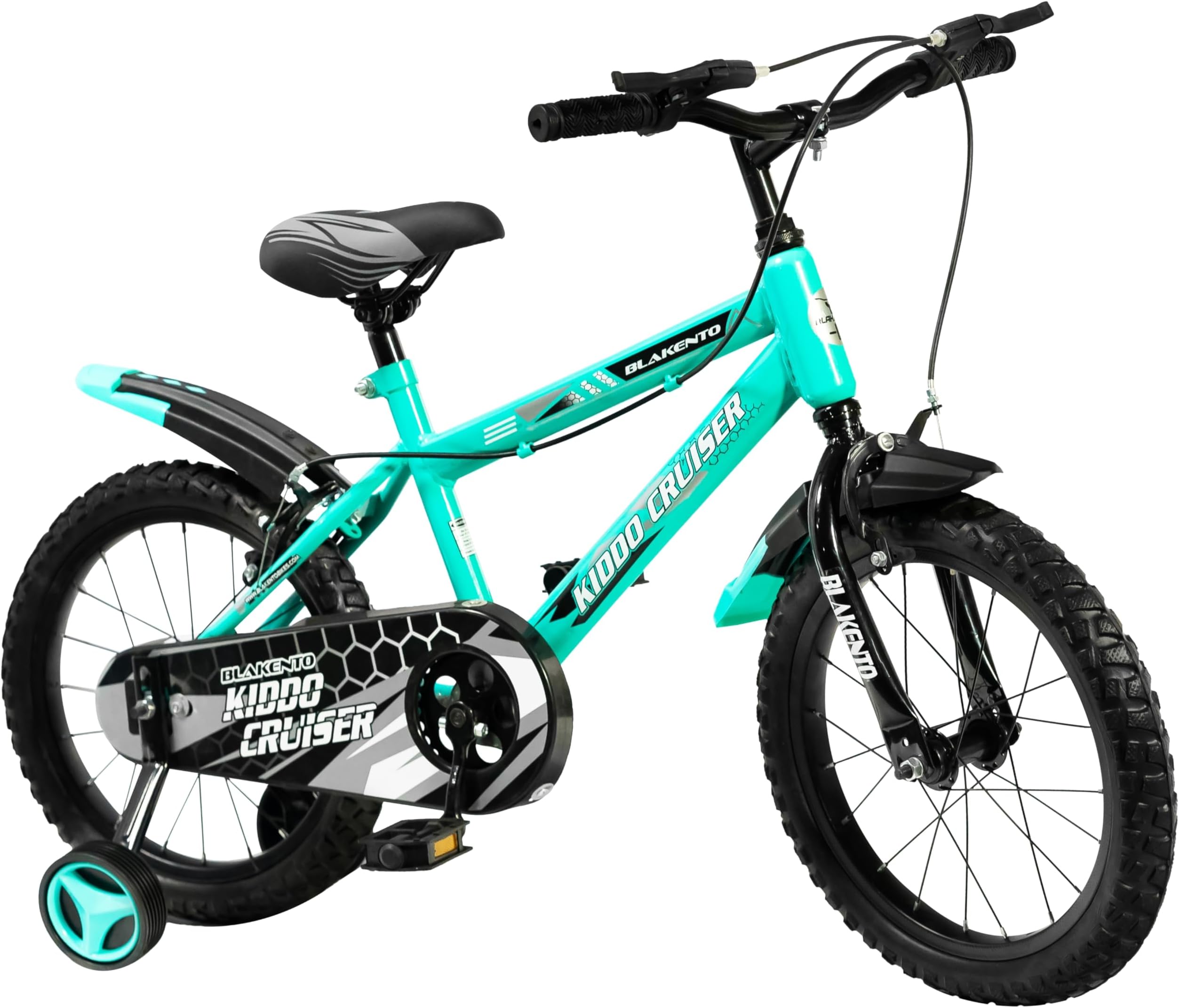 Buy BLAKENTO Kiddo Cruiser Cycle for Kids 3 to 7 Years - 16T Bike for ...