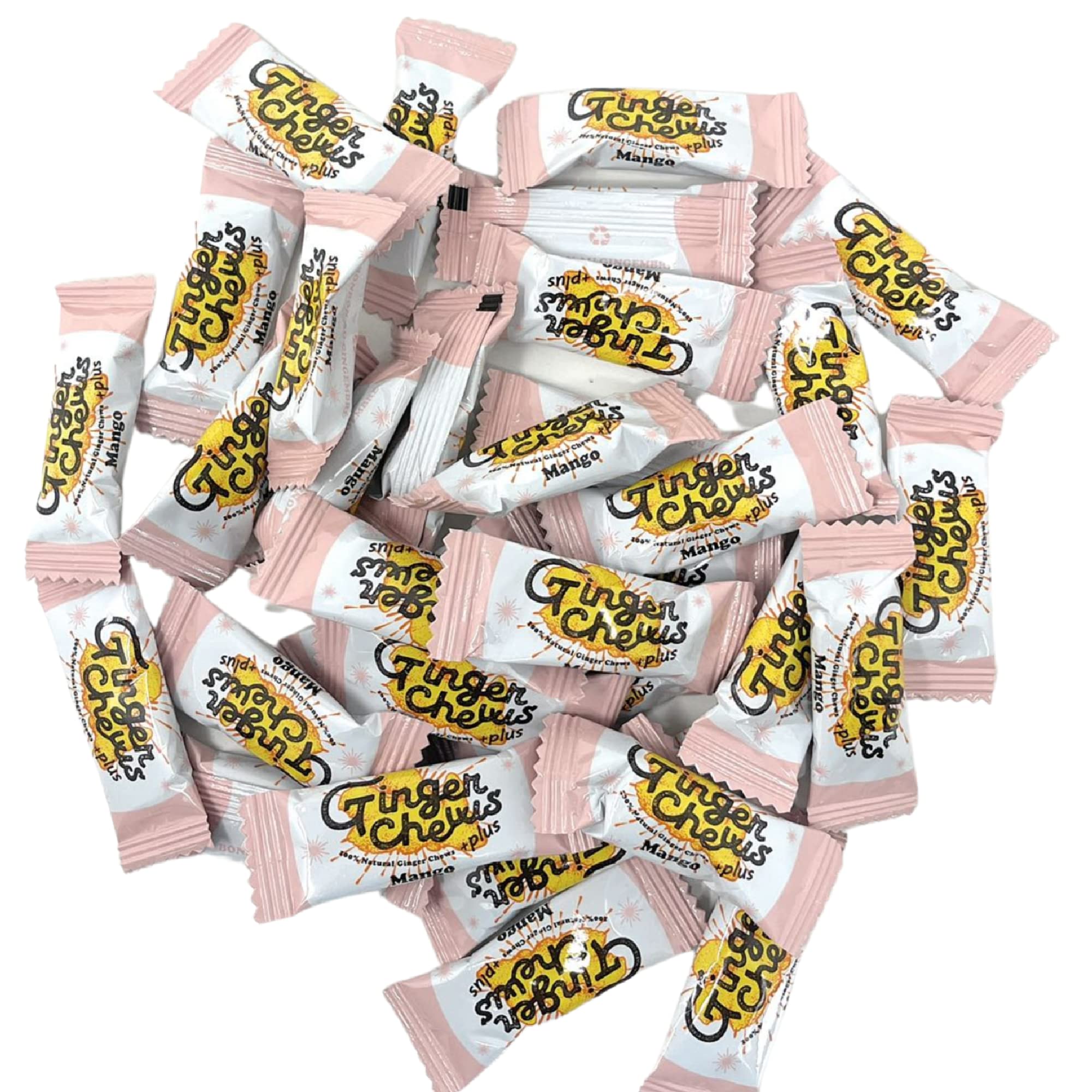 Amazon.com : Fusion Select Ginger Chews - Sweet Soft Candied Delights ...