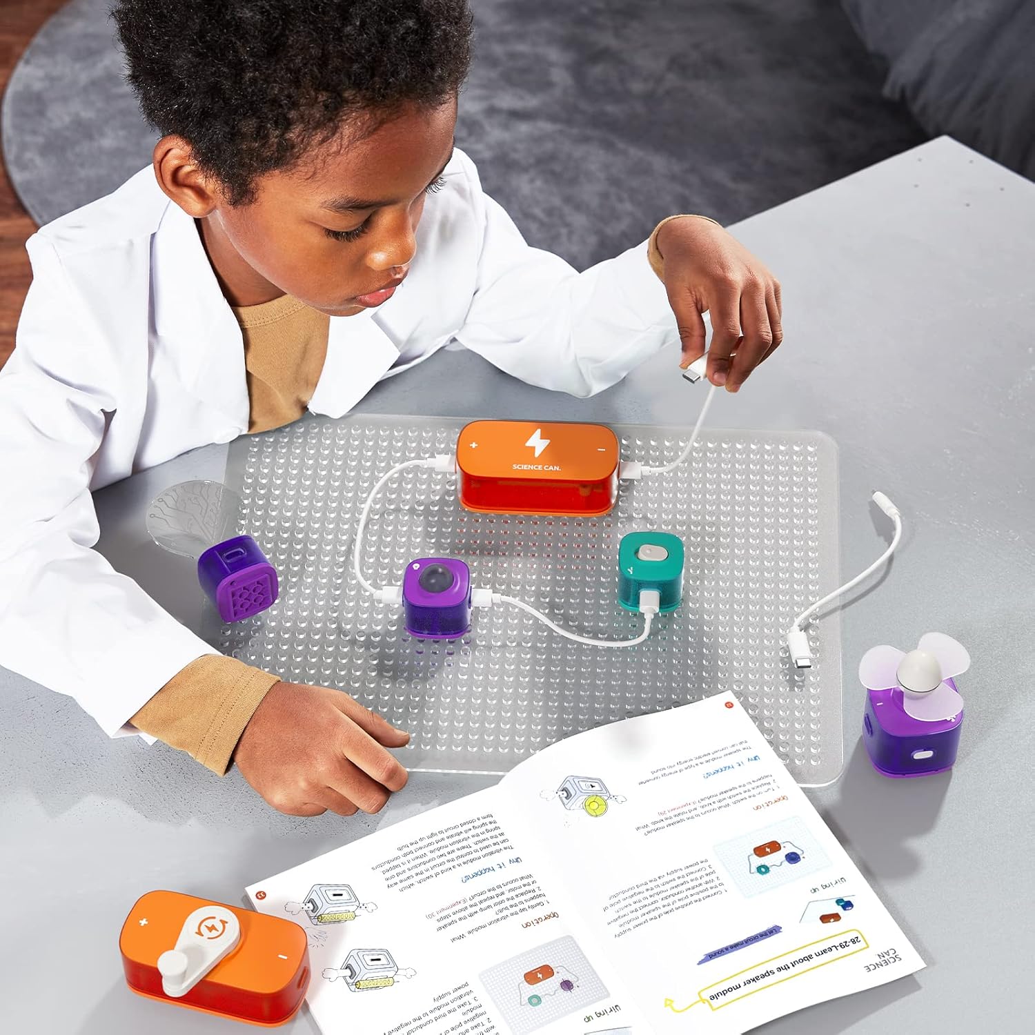 Science Can Circuits for Kids, Electric Circuit Experiment Kit for Kids ...