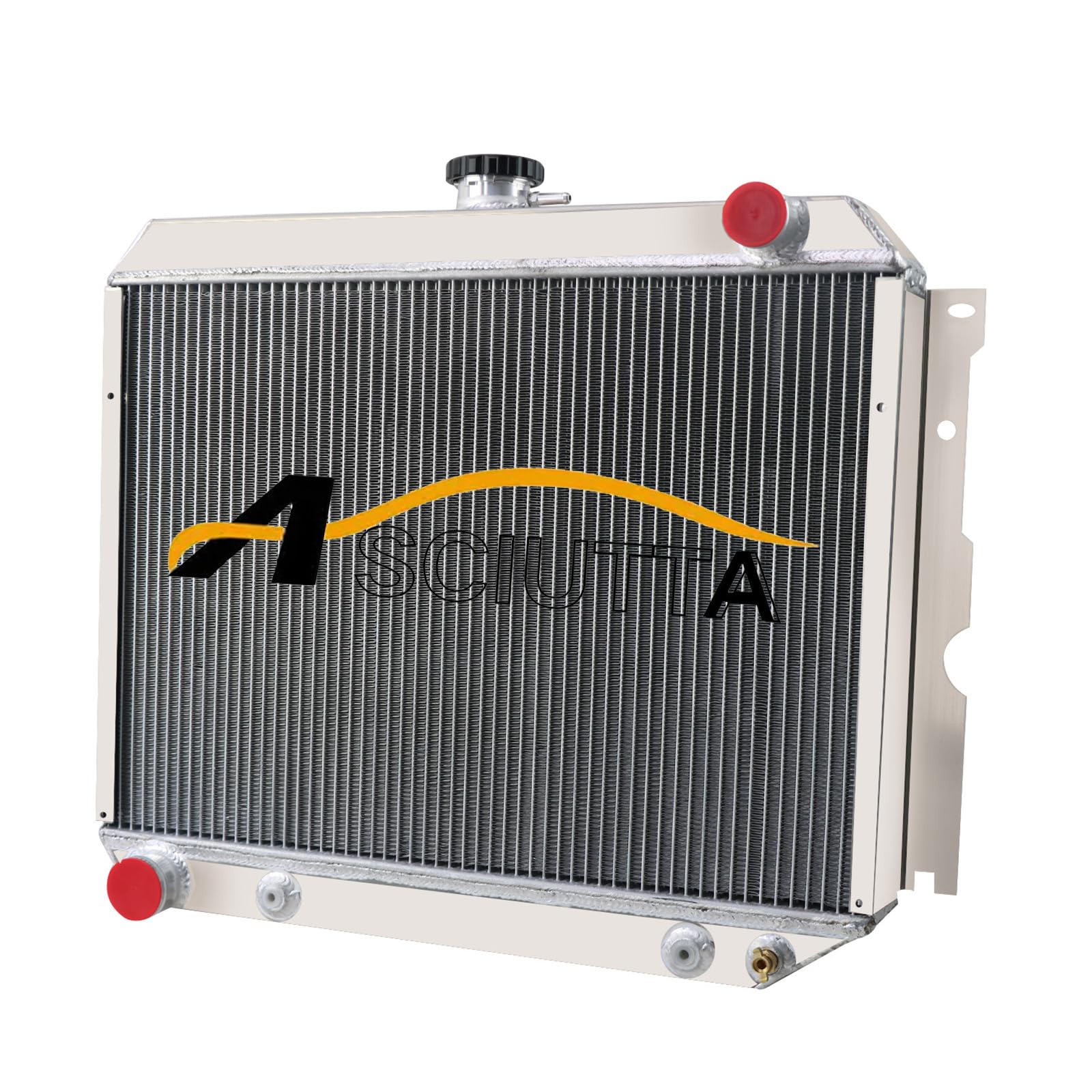 Amazon.com: CoolingSnow 4 Row Aluminum Radiator for 1968-1974 73 Dodge ...