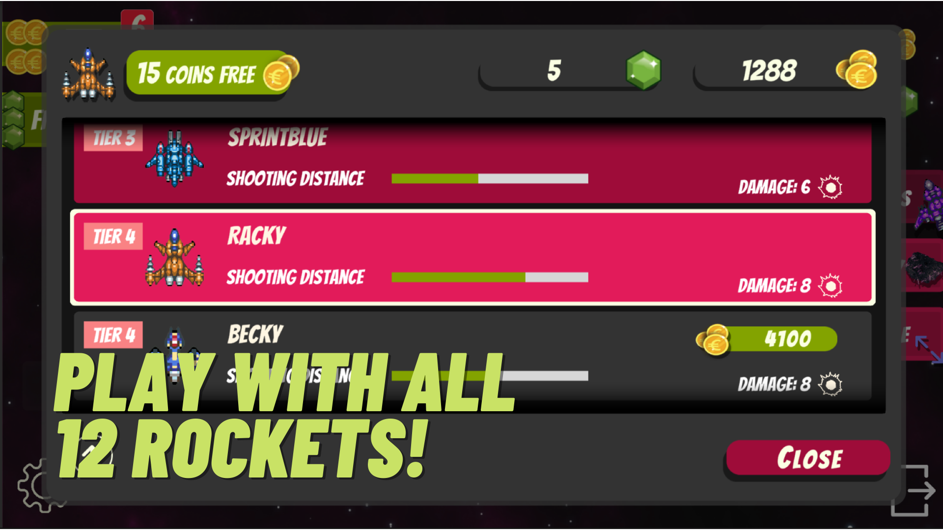 ロケット・ライド - スペース・シューティング・ゲーム-Amazonアプリストアのアプリ