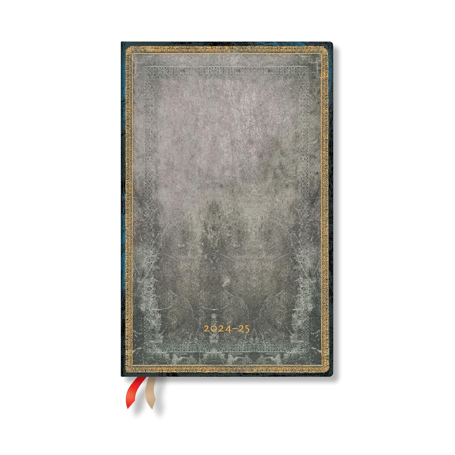 Paperblanks 2024-2025 Weekly Planner Dove Grey Old Leather Collection ...
