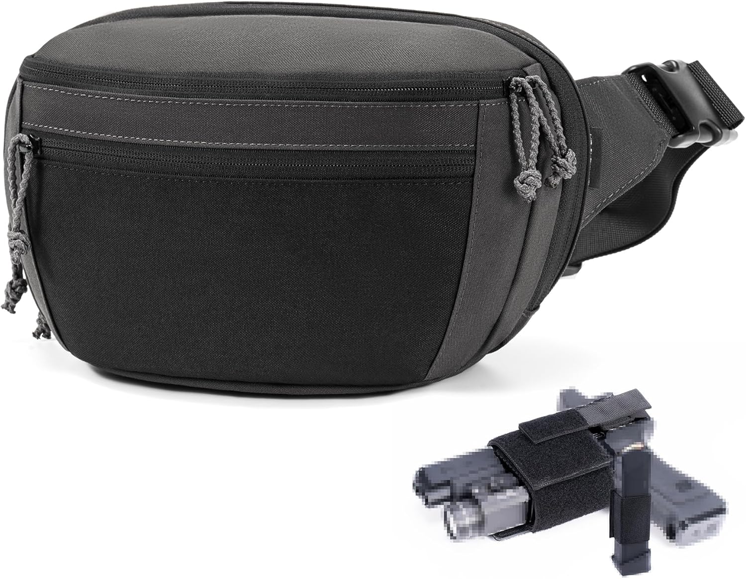 Amazon.com: SHANGRI-LA Tactical Concealed Carry Fanny Pack for Men and ...
