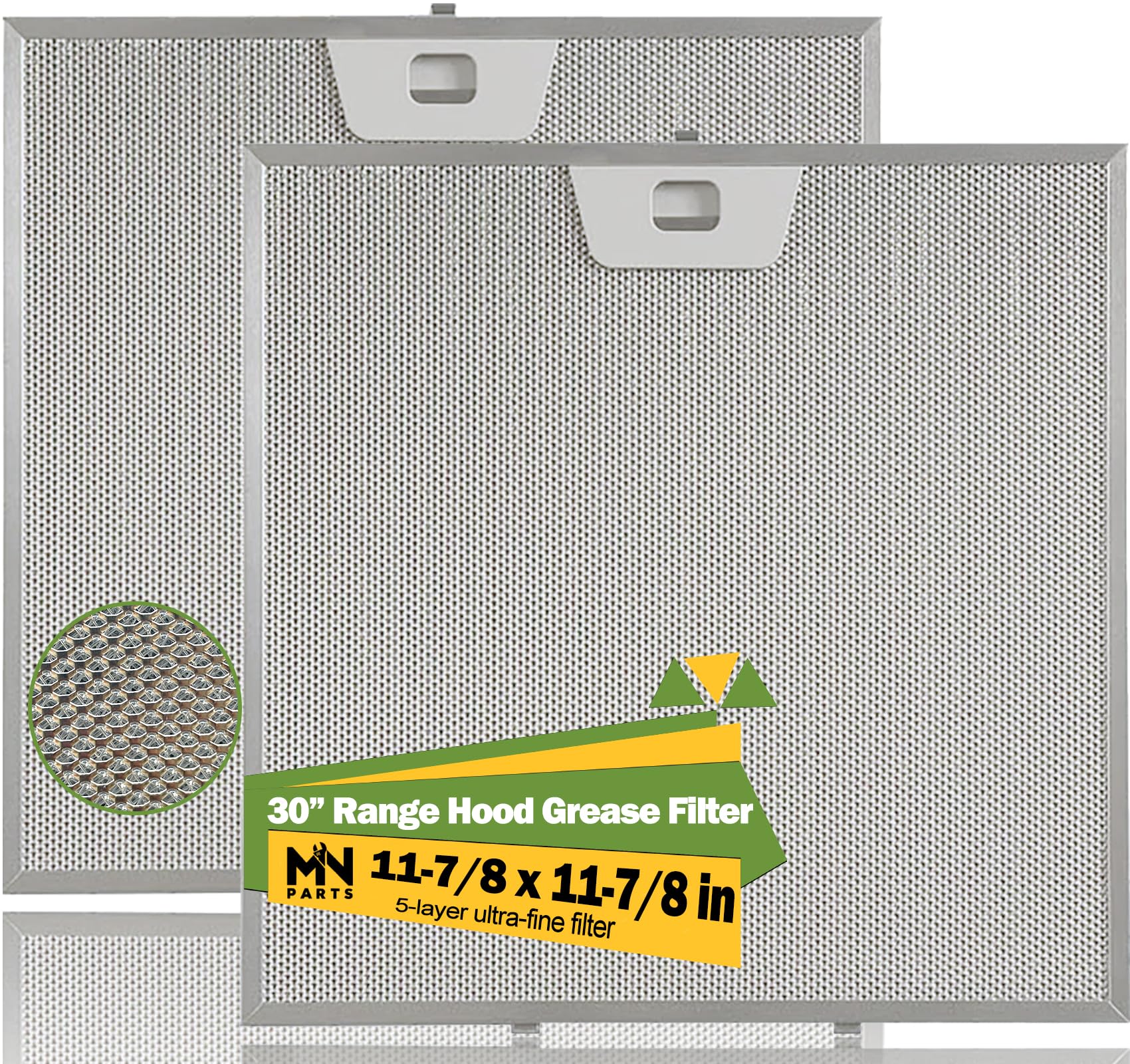 Amazon.com: MNPARTS WB02X24872 Range Hood Filter Compatible with G E ...