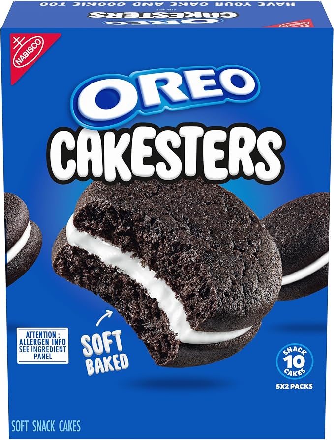 Oreo Cakesters Soft Snack Cakes, 5 Count Pack : Amazon.ca: Everything Else