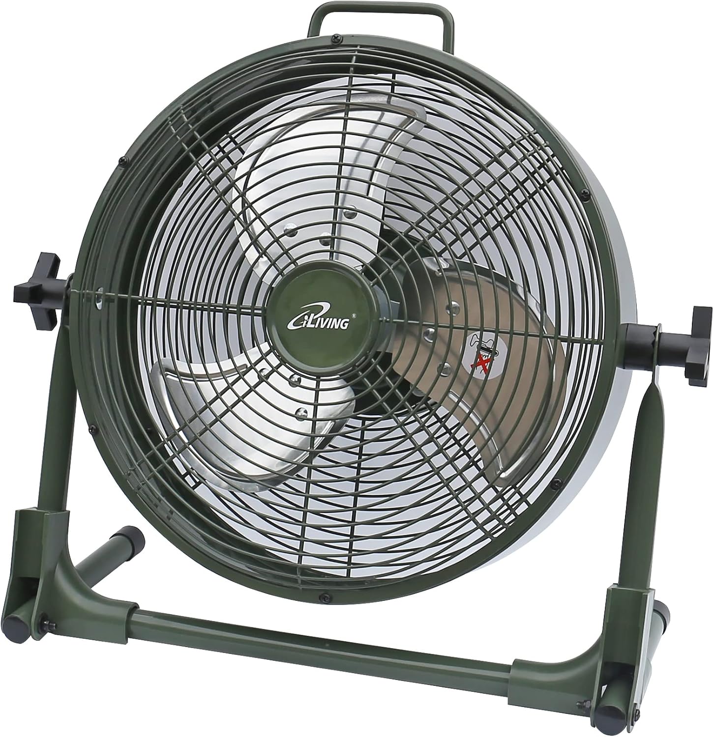 Amazon.com: iLiving 12" Rechargeable Battery Operated Camping Floor Fan ...