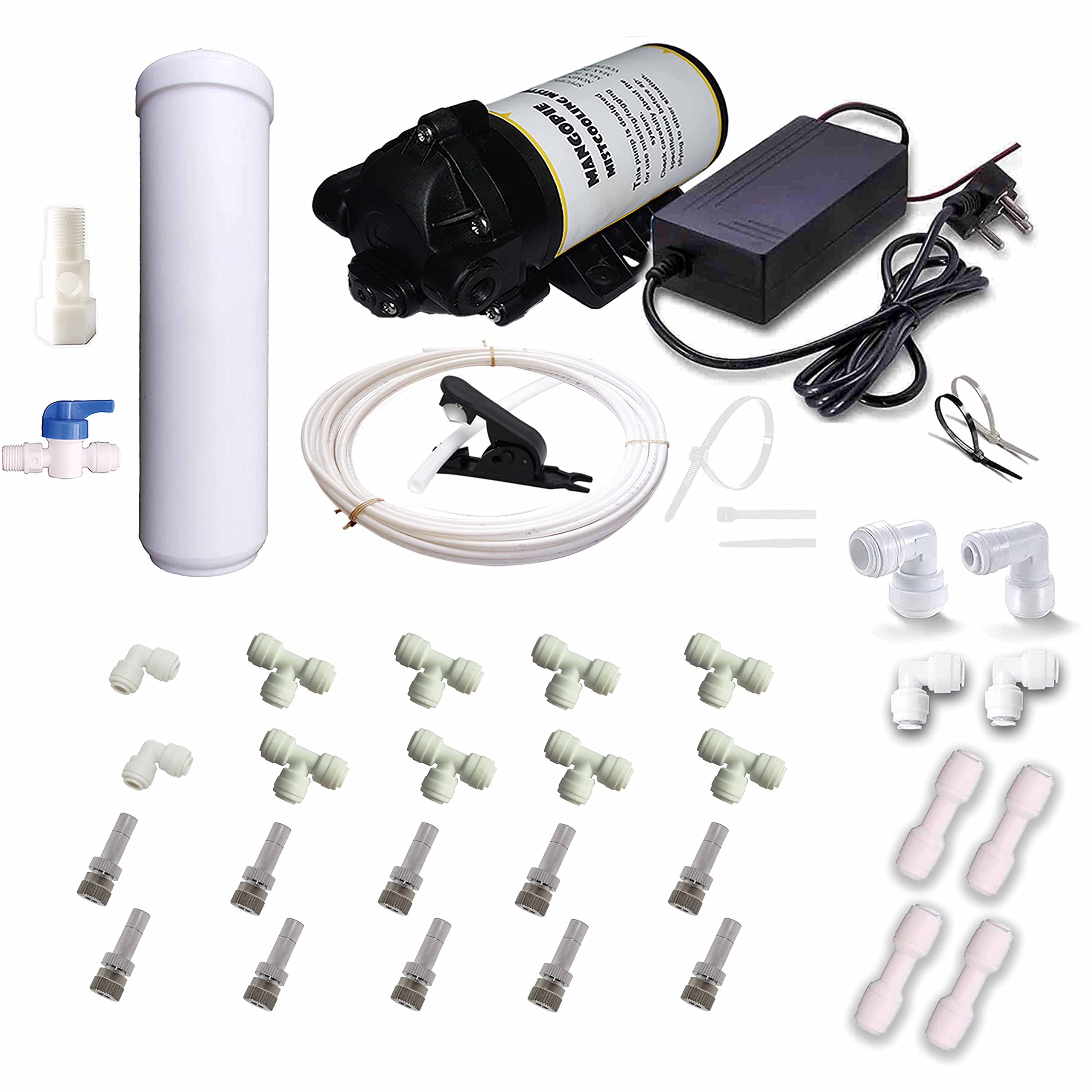Mango Pie Mist Cooling Misting System Complete Diy Kit 10 | Desertcart ...