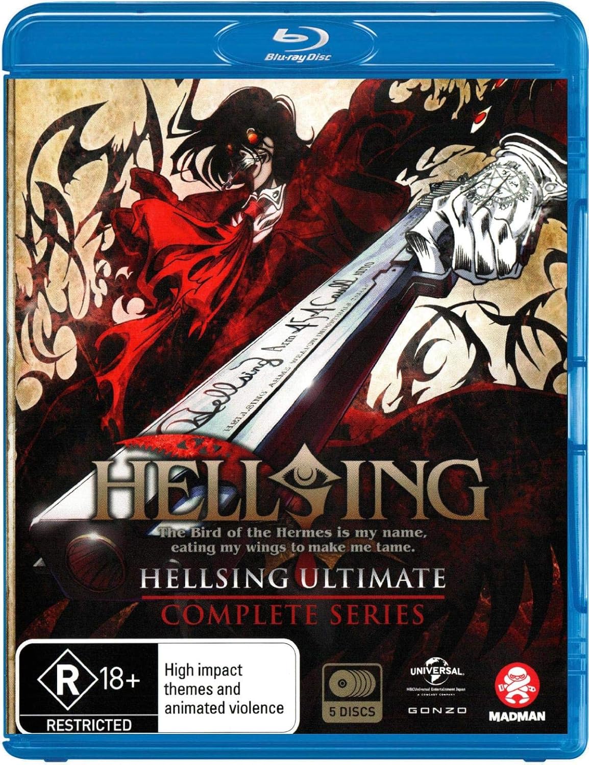 Hellsing Ultimate: Complete Series (Blu-ray) [Blu-ray]: Amazon.co.uk: DVD & Blu-ray