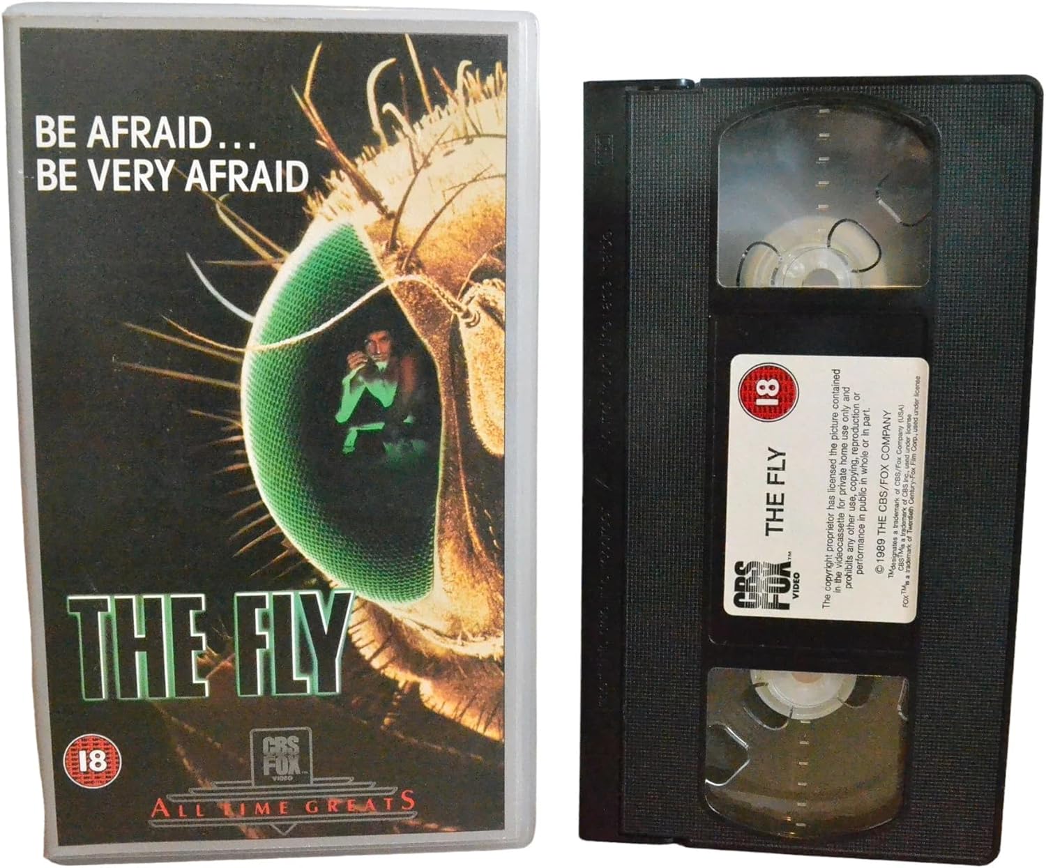 The Fly [VHS] [1986] : Jeff Goldblum, Geena Davis, Jeff Goldblum, Geena ...