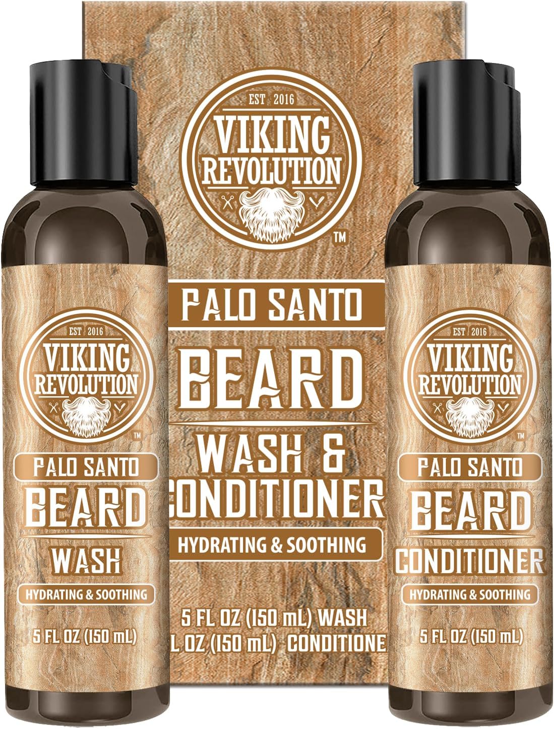 Amazon.com : Beard Shampoo and Beard Conditioner Wash & Growth kit for ...