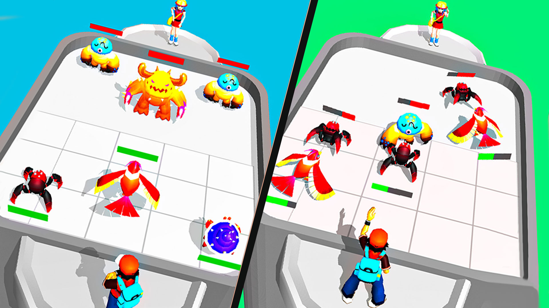 Pocket Monster Merge Fight Master! Monsters Squad Rush Fusion Battle ...