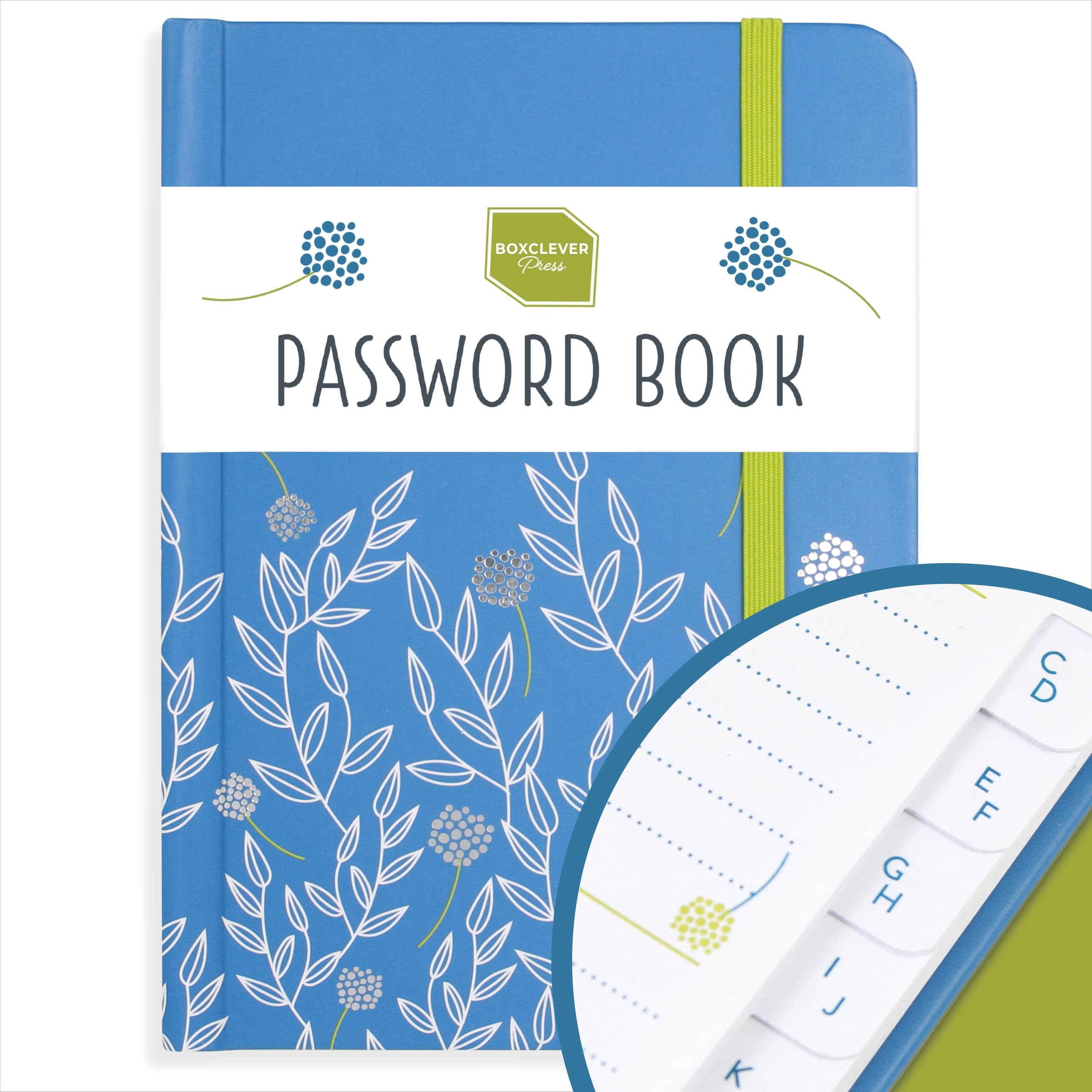 Amazon.com : Witsbrez Password Keeper Book with Colorful Alphabetical ...