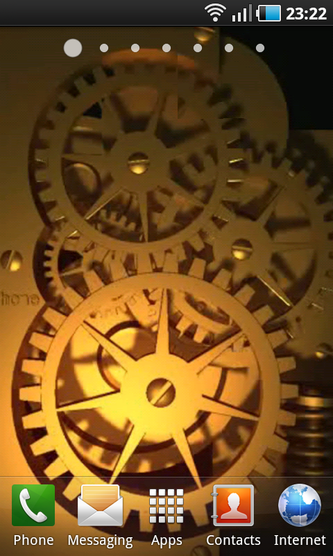 Gold Time Machine Live Wallpaper:Amazon.de:Appstore for Android