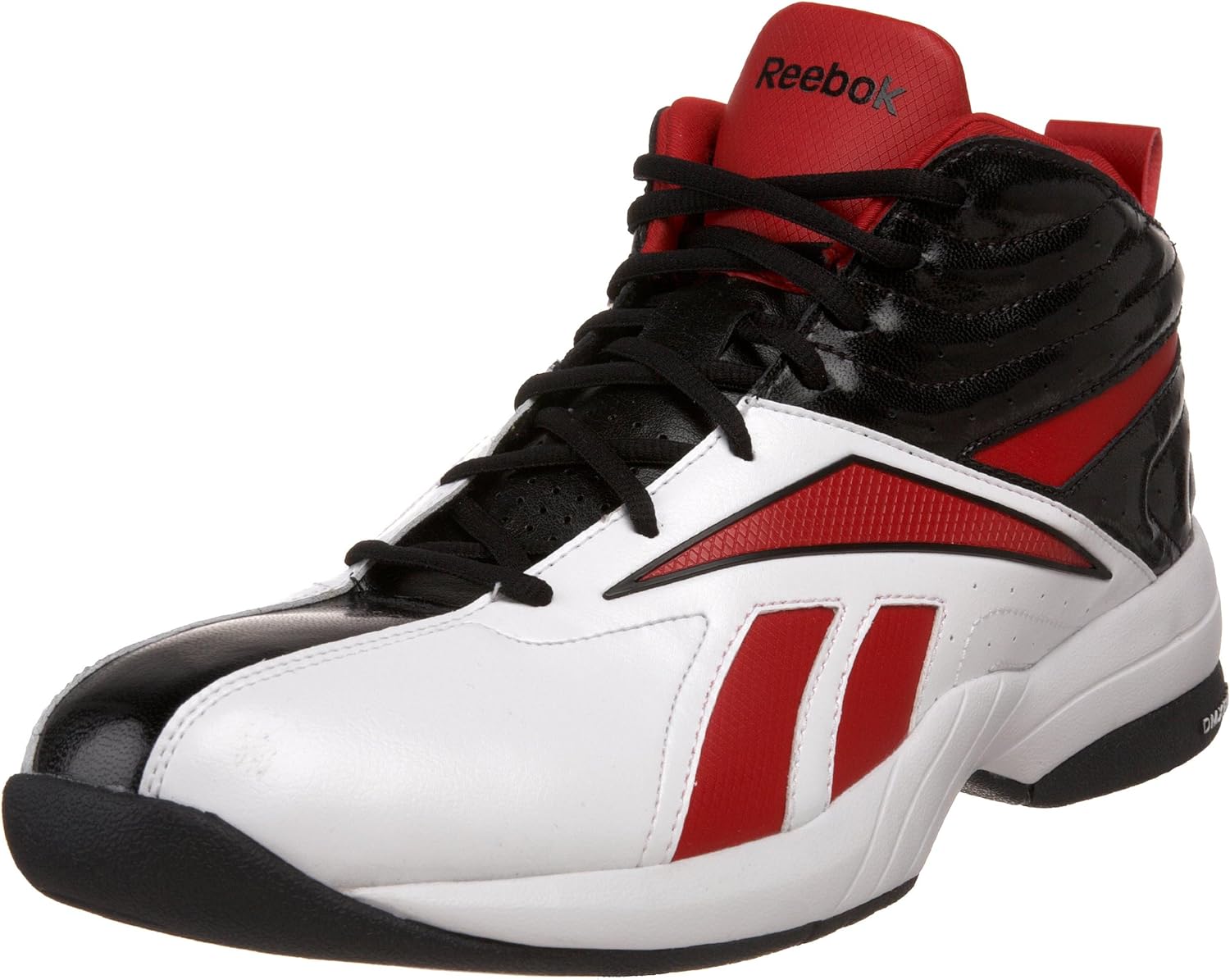 Amazon.com | Reebok Men's Buckets IV Basketball Shoe, White/Black/Flash ...
