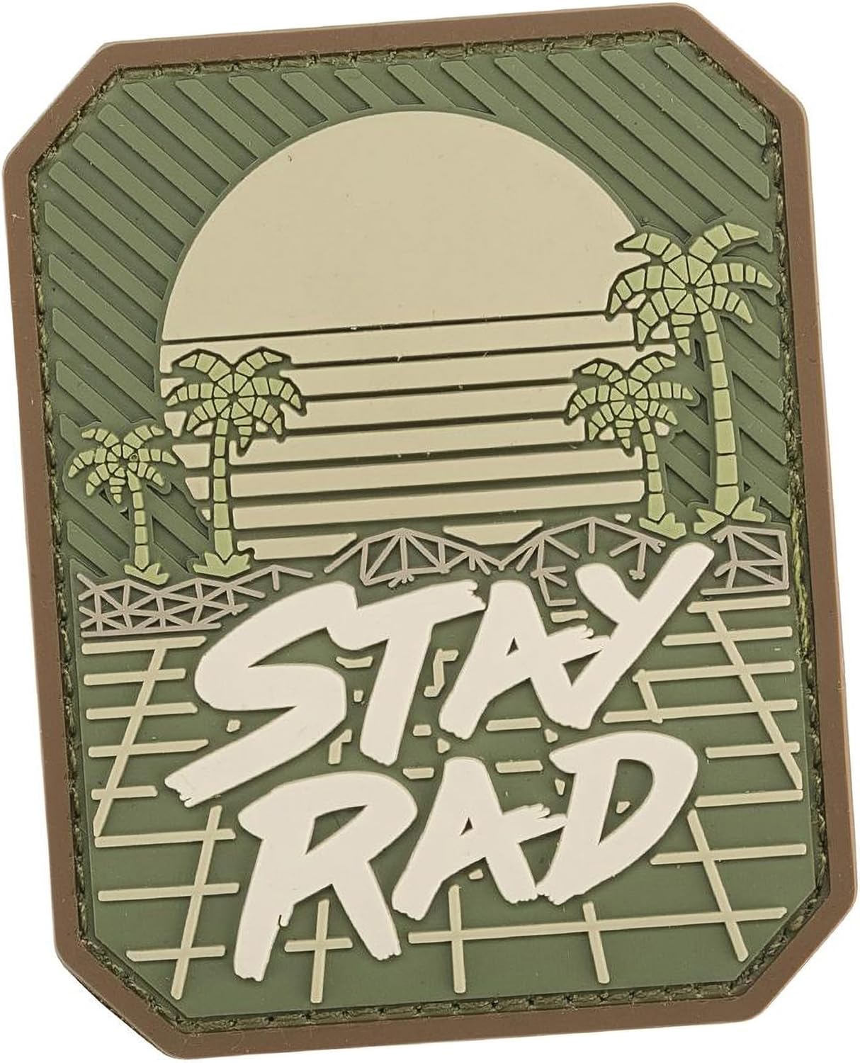 Amazon.com: MilSpec Monkey Stay Rad PVC Patch (Multicam) : Clothing ...