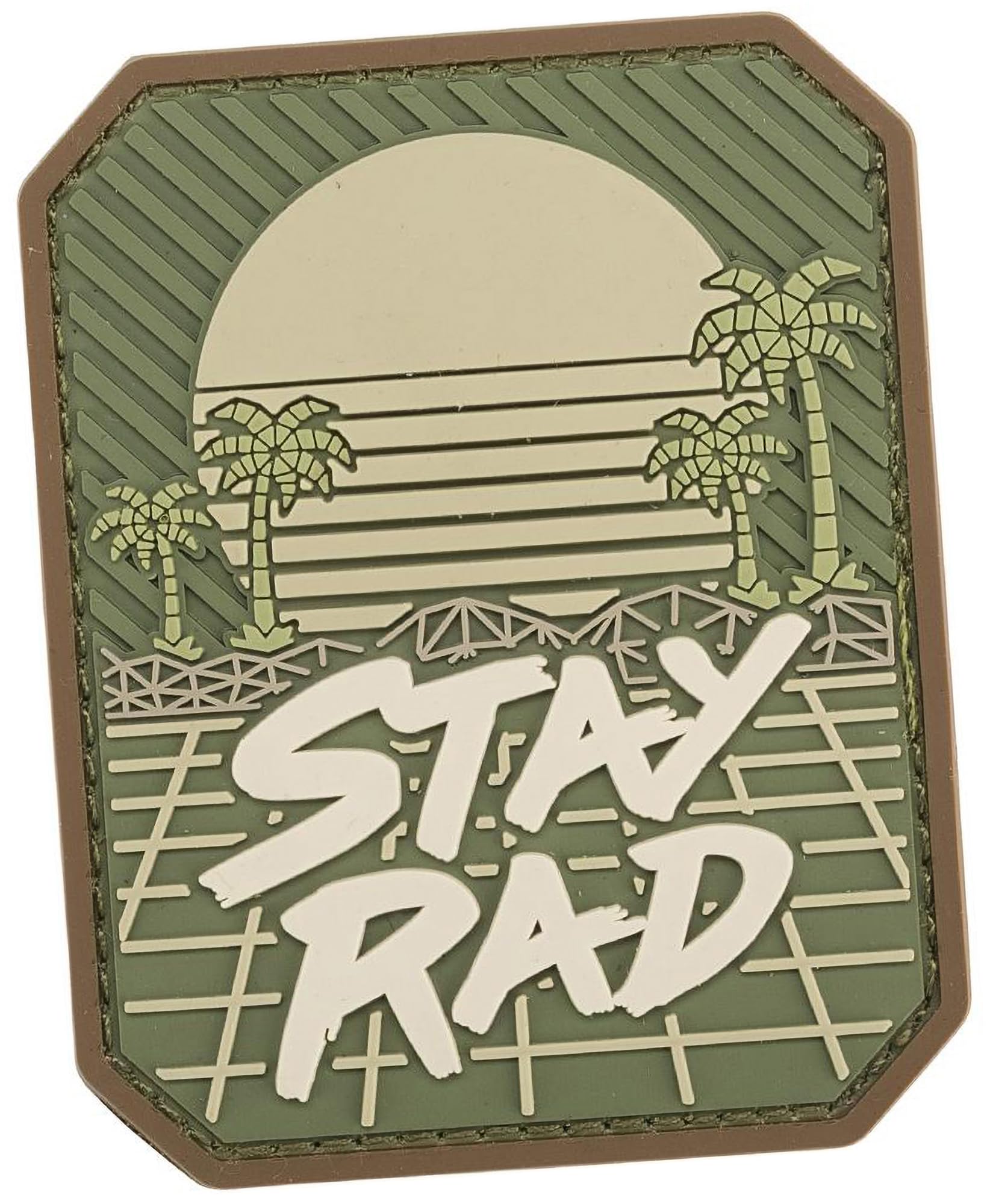 Amazon.com: MilSpec Monkey Stay Rad PVC Patch (Multicam) : Clothing ...