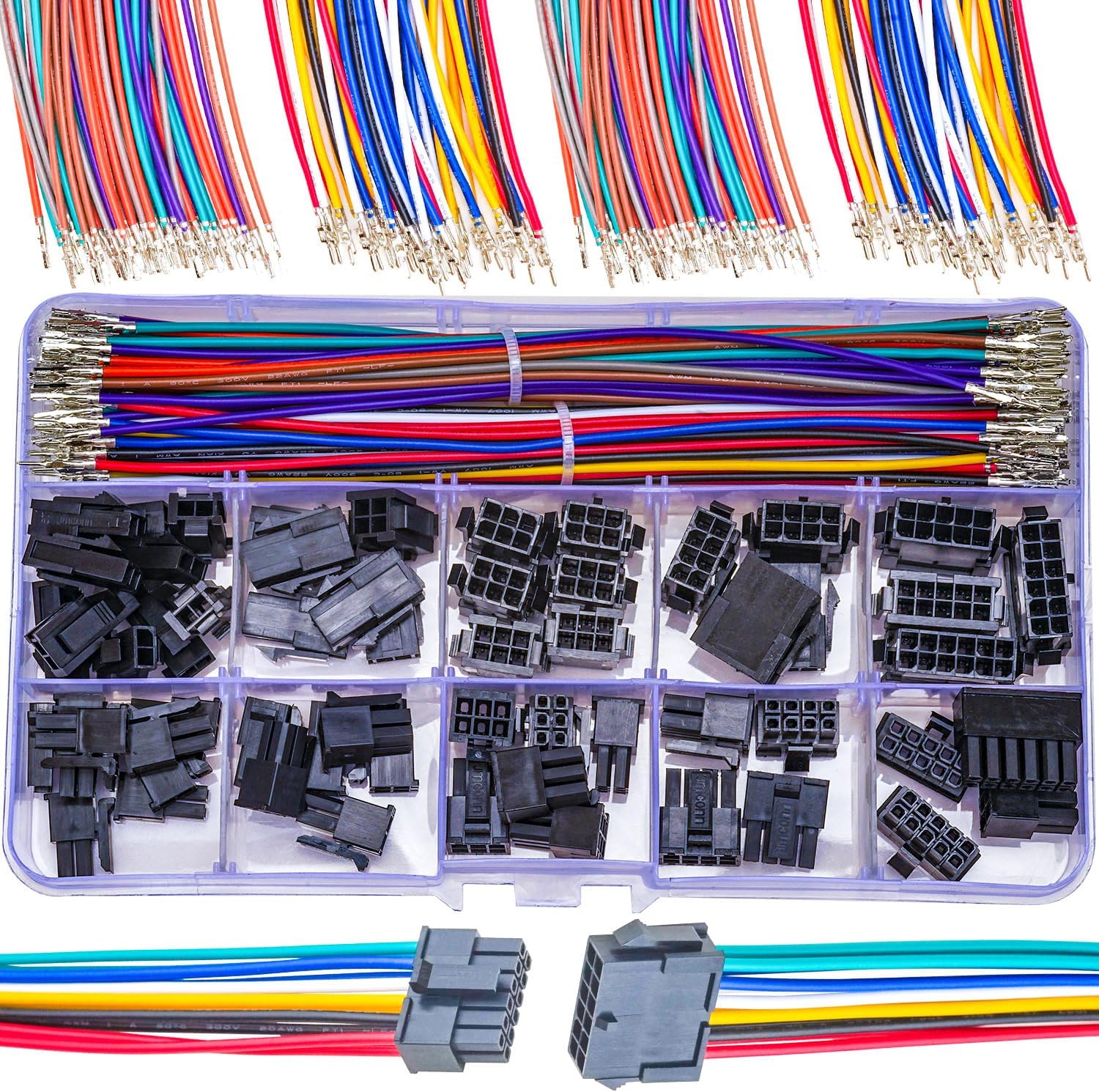 Amazon.com: Ssighuyx MX3.0 3.0mm Cable Connector Kit,Compatible with ...