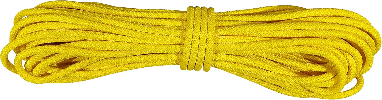 HOMEHOBBY Washing Rope Line Polypropylene 6mm Yellow 100 Meters ...