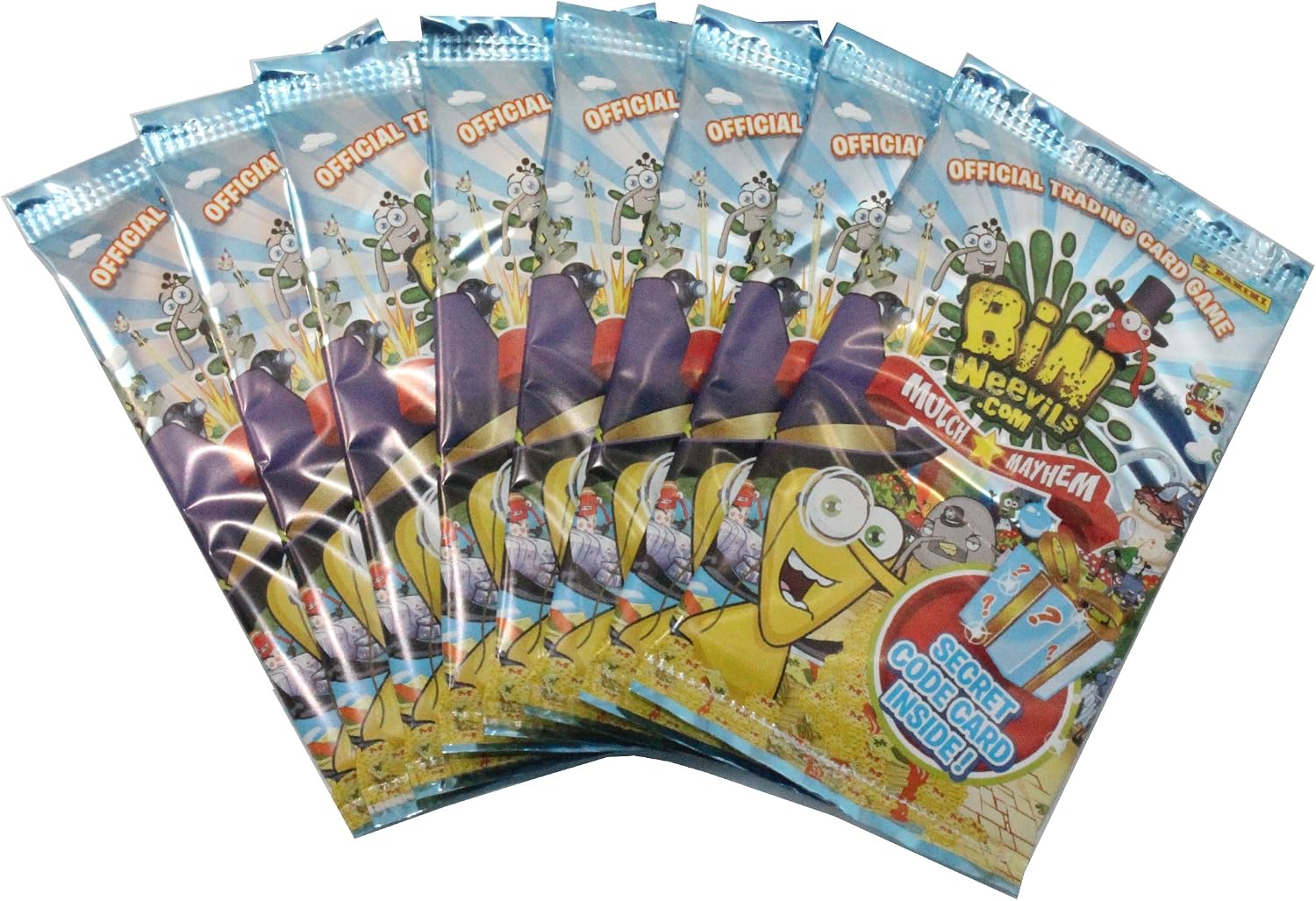 Amazon.com: Bin Weevils Trading Card Game (Pack of 8) : Toys & Games
