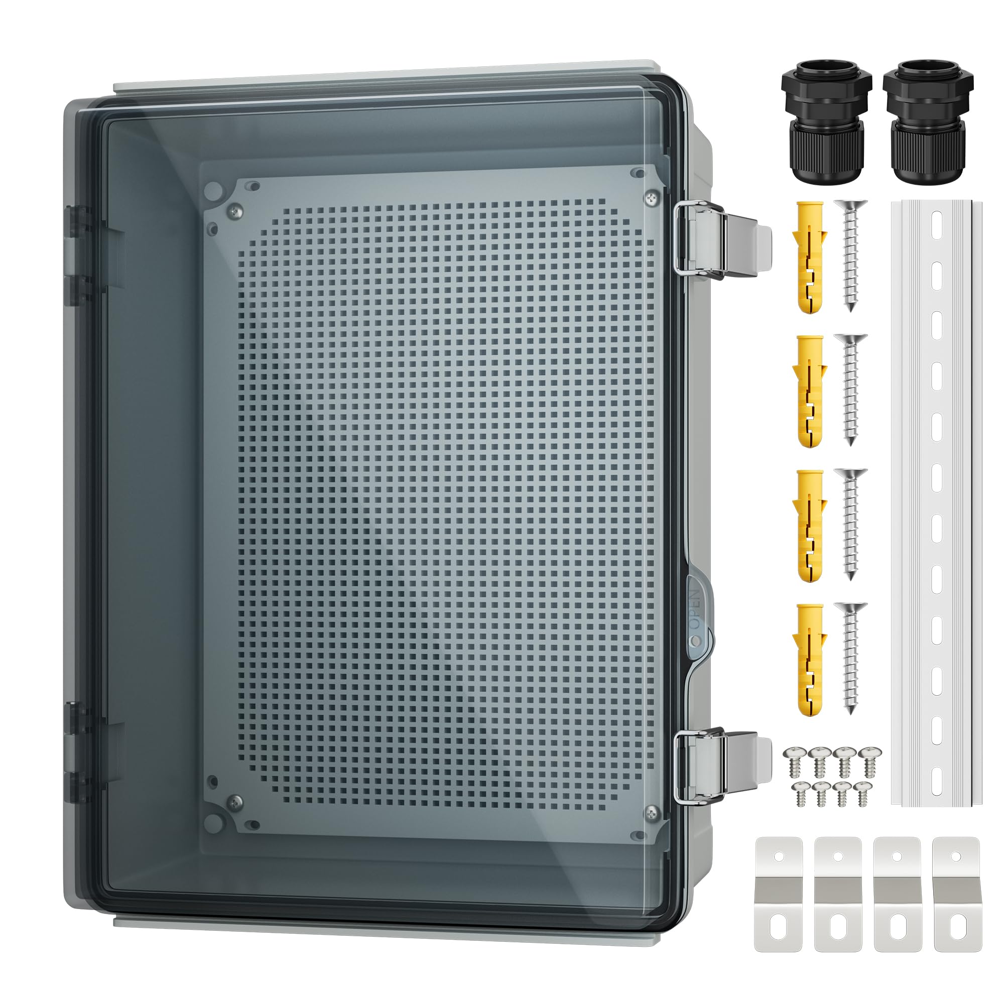 Snapklik.com : Electrical Box Weatherproof Plastic Junction Box 15.7x11 ...