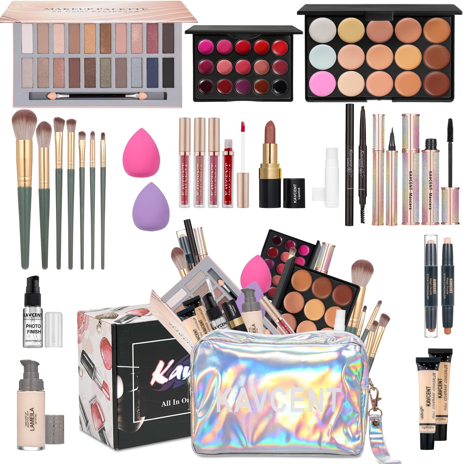 Amazon.com : Makeup Kits Makeup Kit for Women Full Kit Makeup Sets for ...