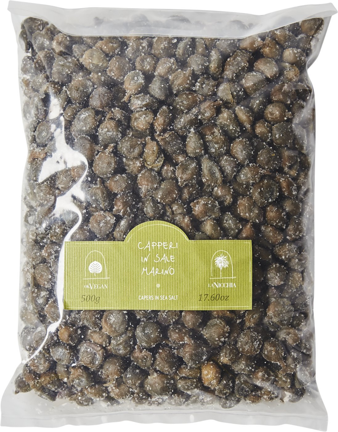 Amazon.com : Capers in Sea Salt - La Nicchia - Pantelleria Island ...