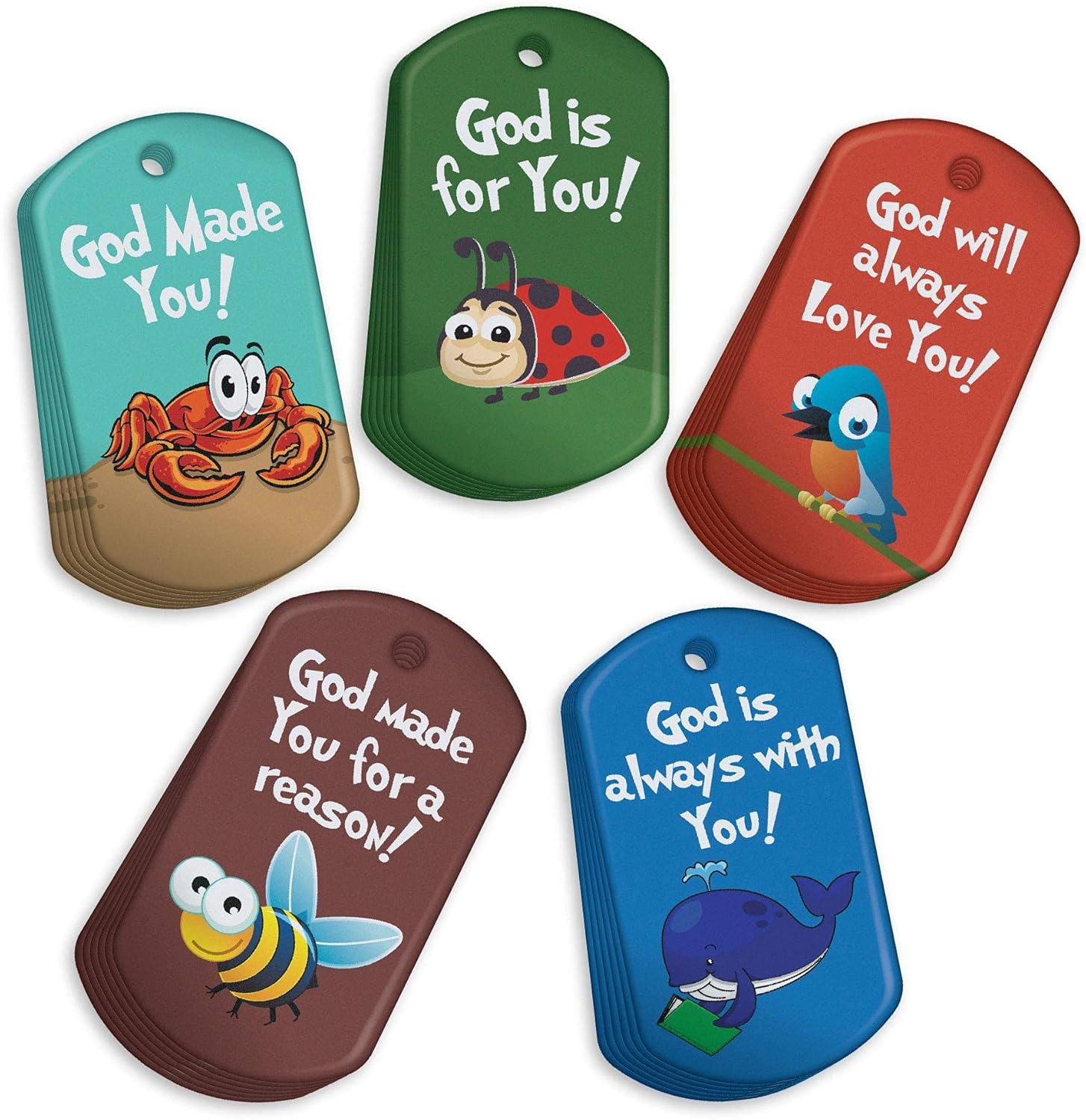 Amazon.com : Vacation Bible School (VBS) Bible Verse Brag Tag Value ...