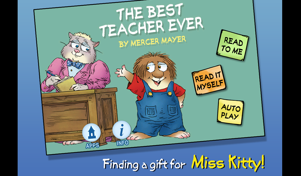 The Best Teacher Ever - Little Critter - App on the Amazon Appstore