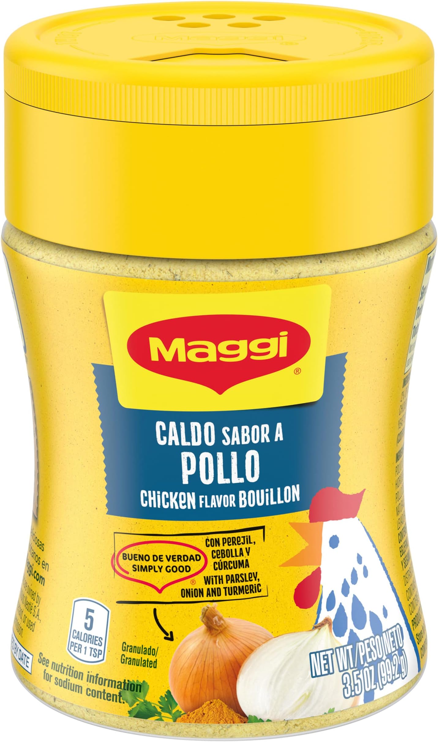 Amazon.com : Maggi Chicken Bouillon 2.2 Lb. (2 Pack) : Grocery ...
