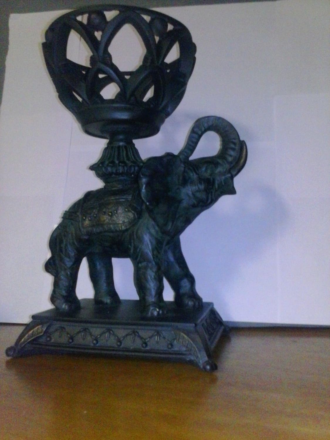 Amazon.com: DecoGlow Elephant Pillar Holder : Home & Kitchen