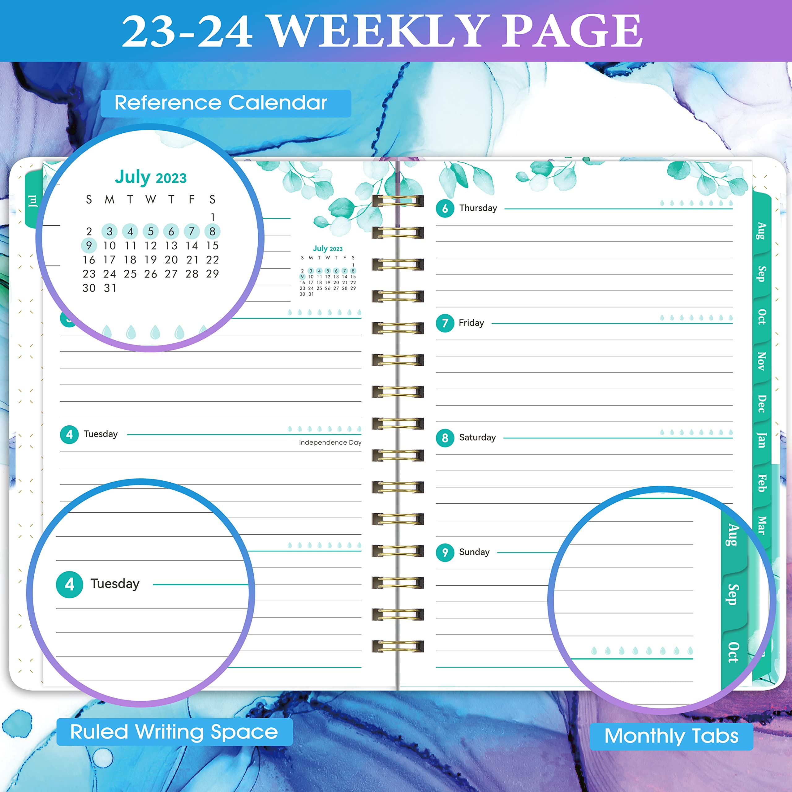 Snapklik.com : 2023-2024 Planner - Academic Planner 2023-2024, July ...