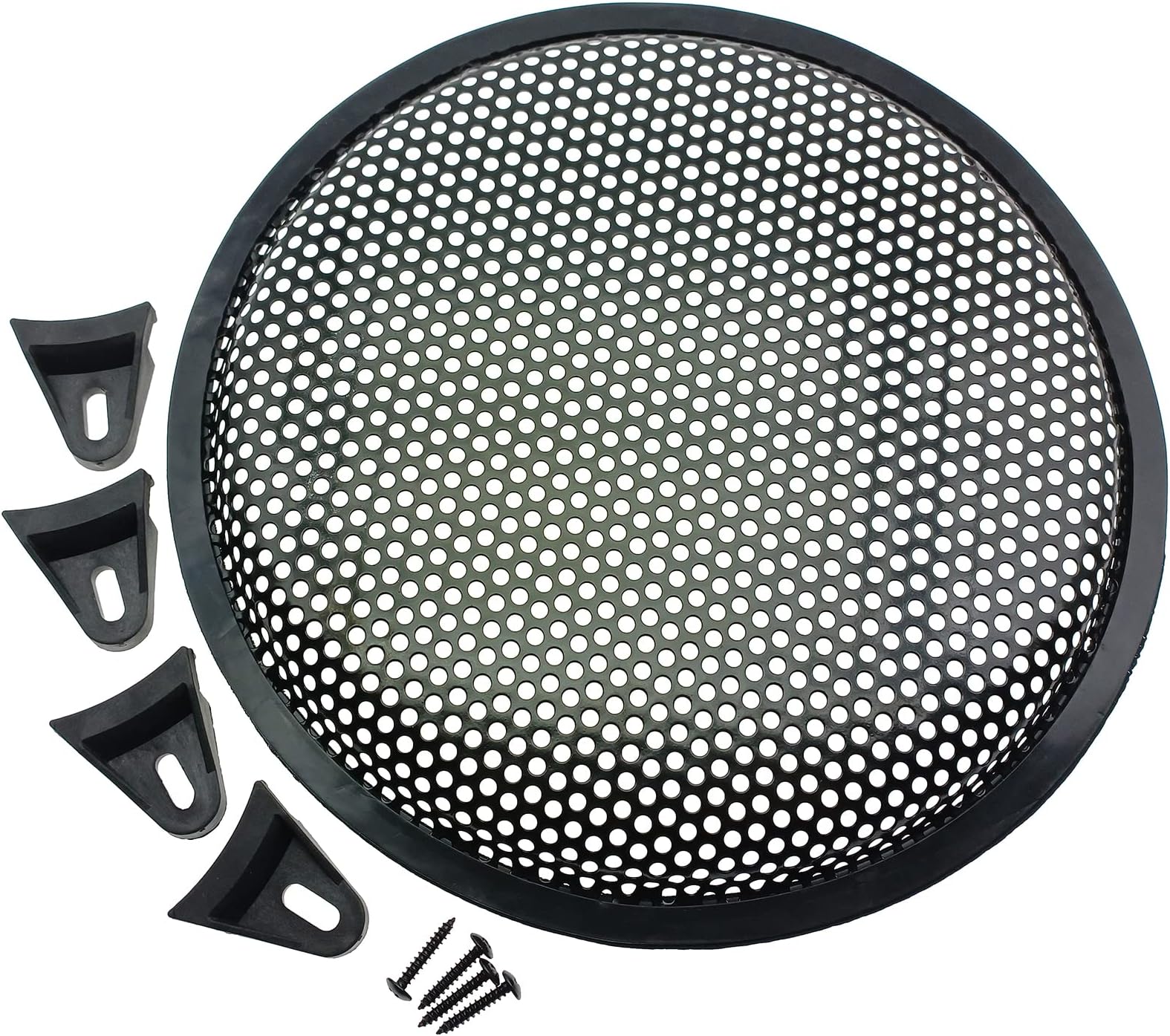 Amazon.com: Goldwood Subwoofer Grille and Hardware 12" Steel Waffle ...