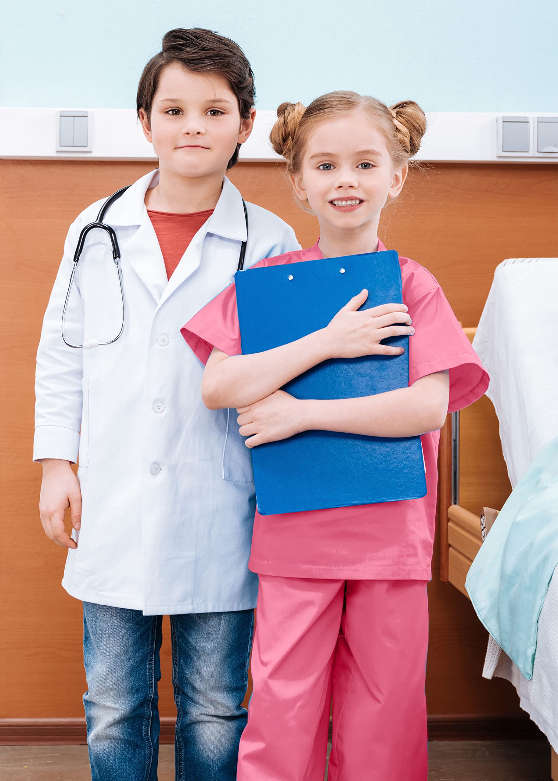 Puteraya Kids Doctor Costume Set Surgical Doctor Suit Kit Scientist ...