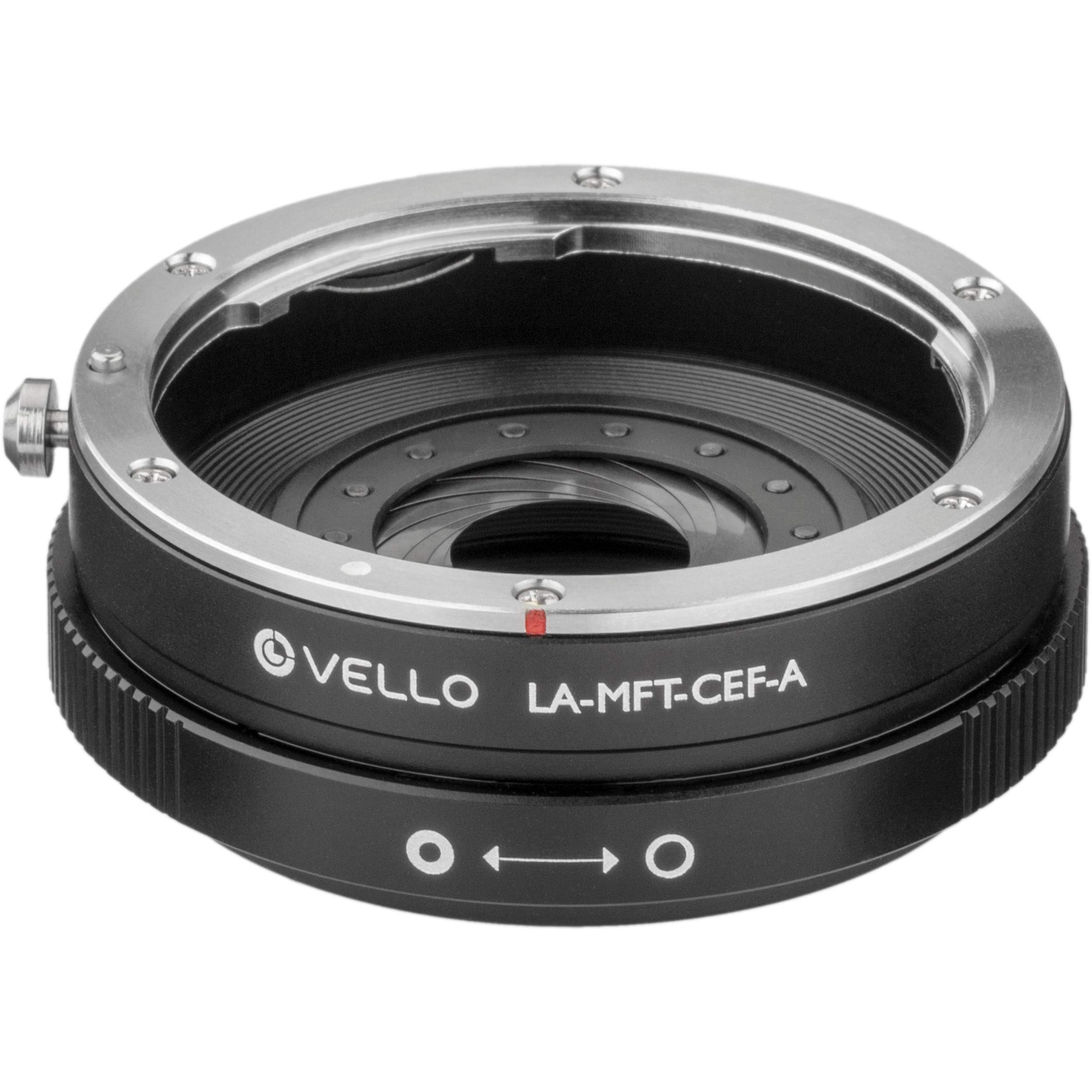 Amazon.com : Vello Lens Adapter with Aperture Control Compatible with ...