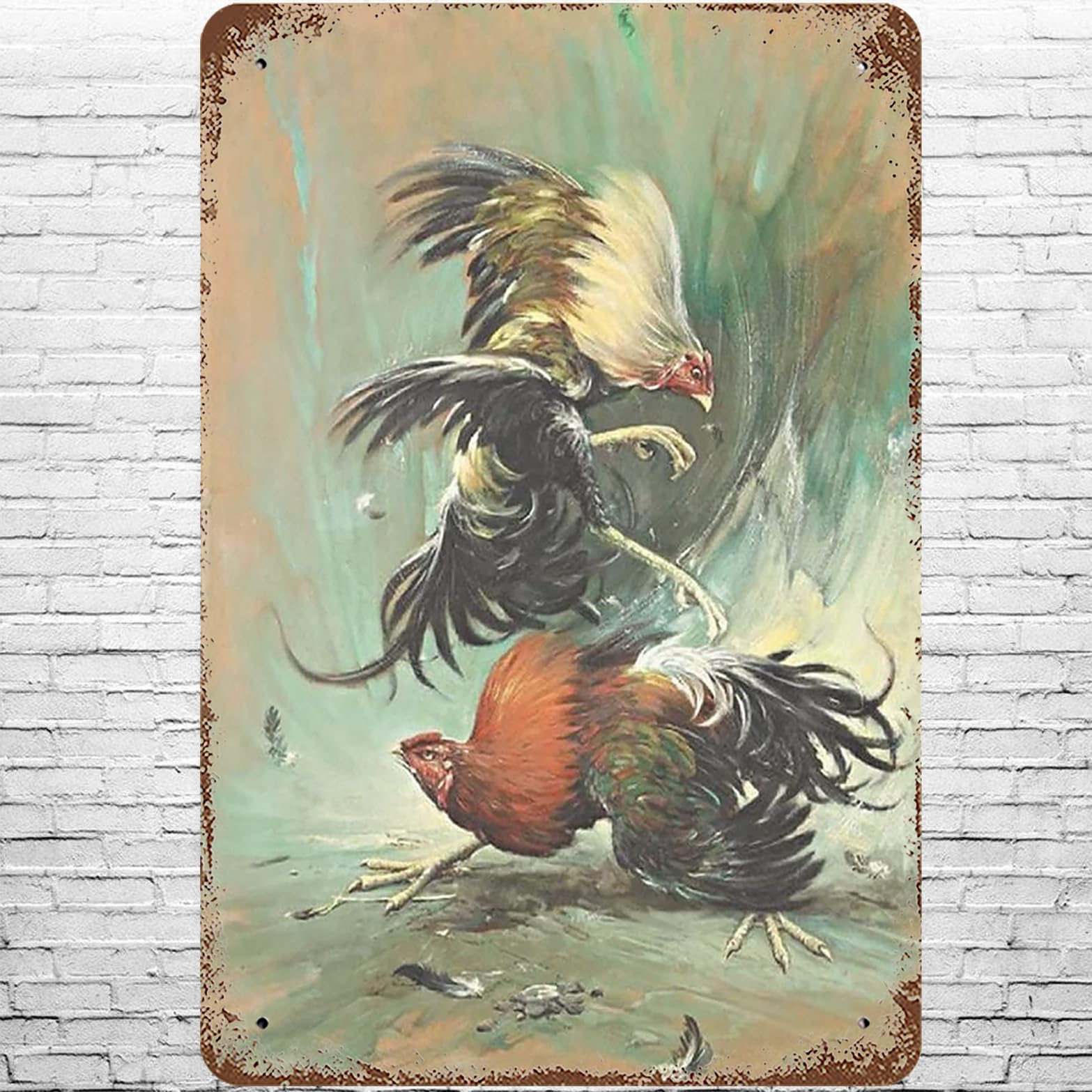 Gamefowl Art Wallpaper HD Wallpaper: Chicken, Rooster, Cock, Bird,