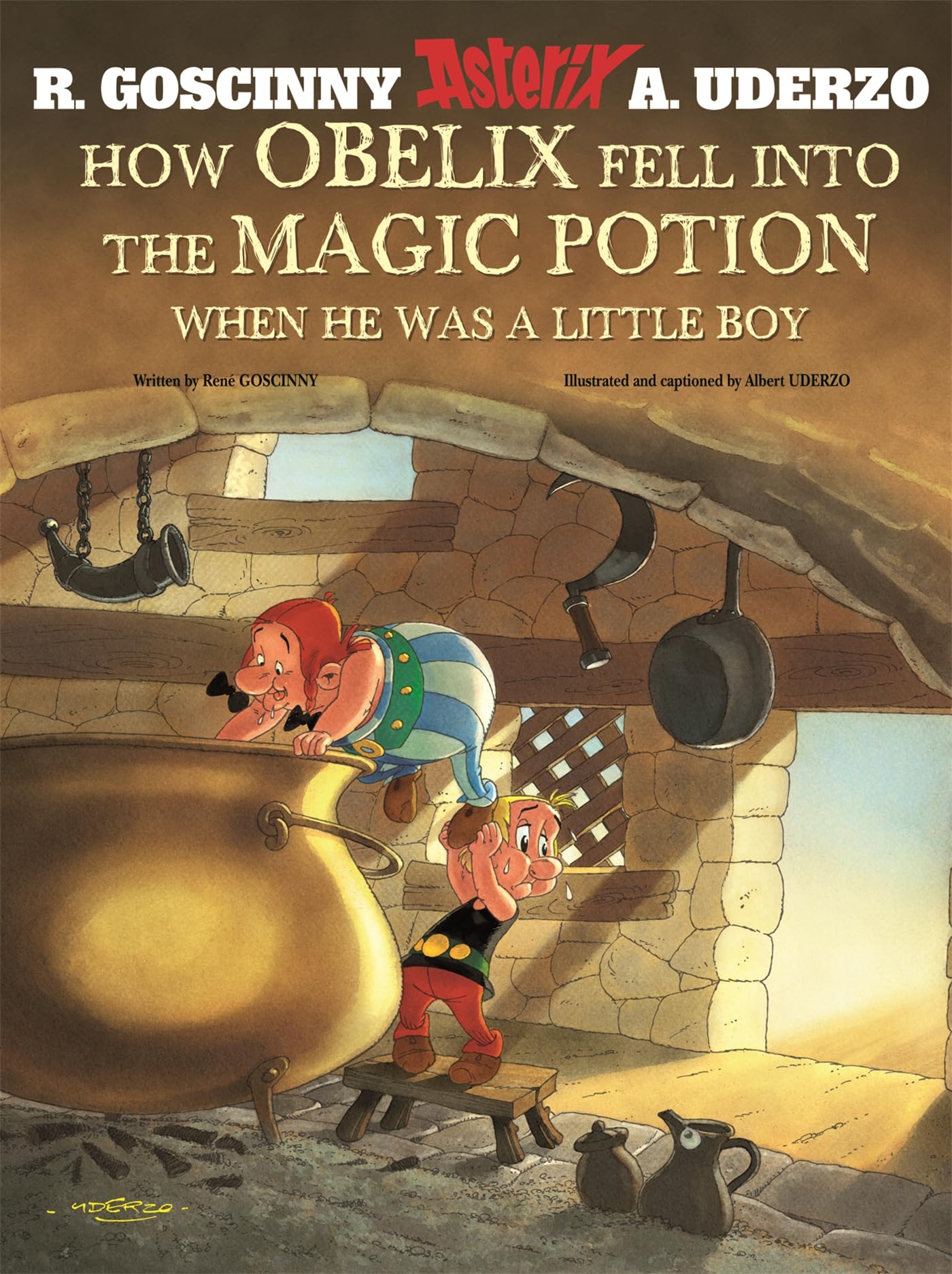 How Obelix Fell Into the Magic Potion: When He Was a Little Boy ...