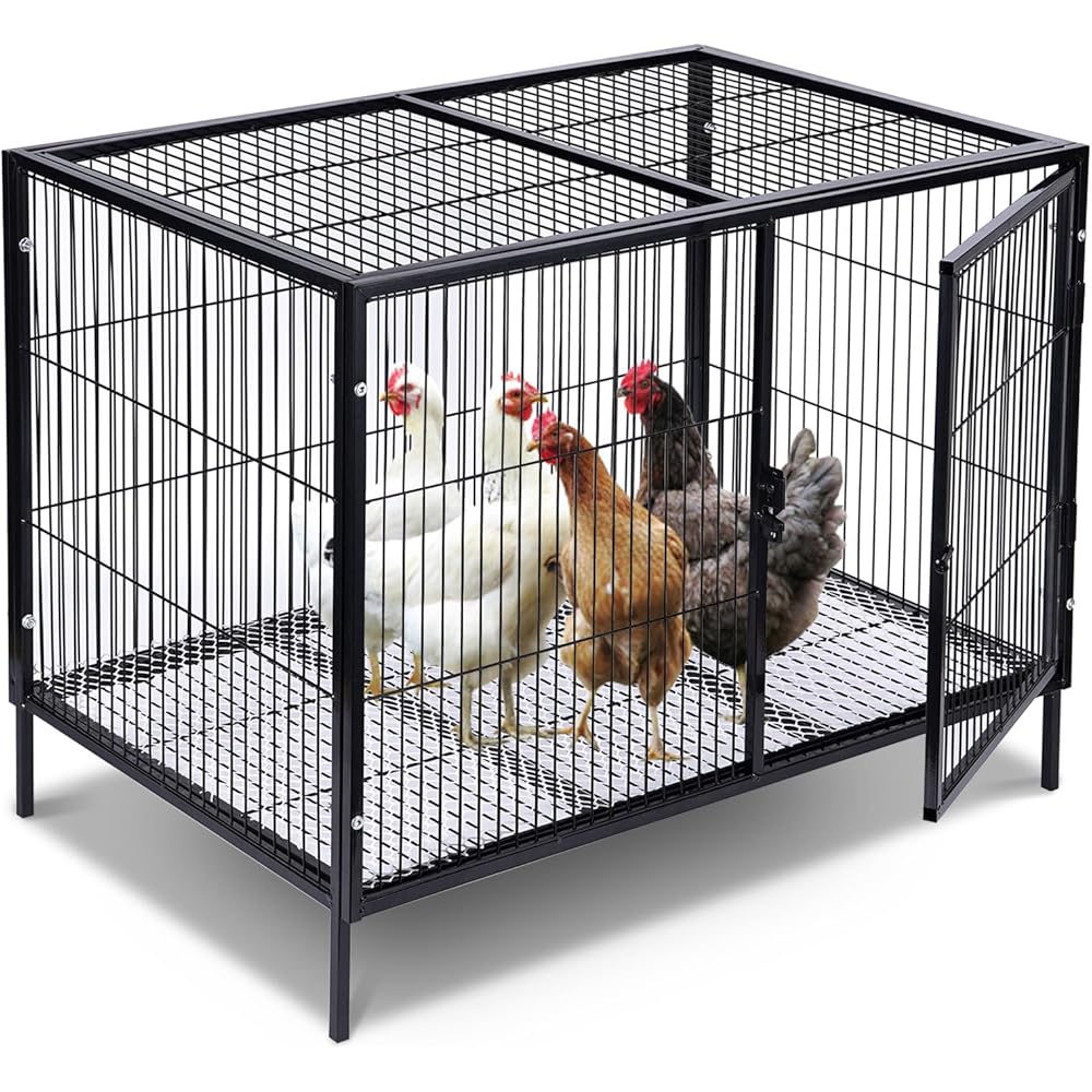 $11/mo - Finance Chicken Coop for 4 Chicken, Protable Small Animal Cage ...