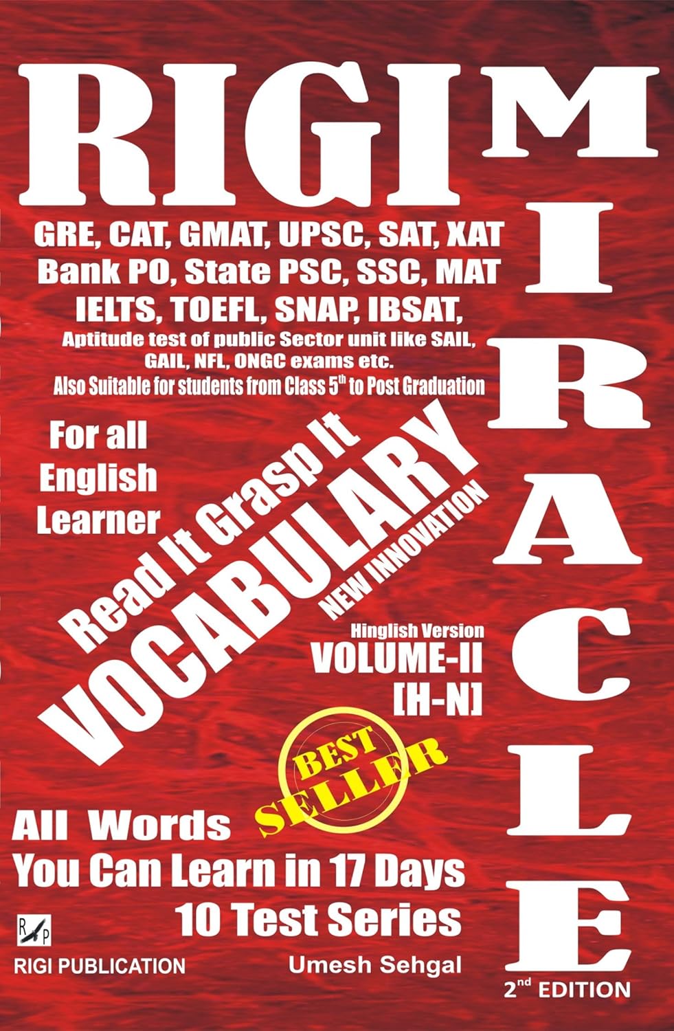 Rigi Miracle volume - 2 Hinglish version: Umesh Sehgal: 9788190751346 ...