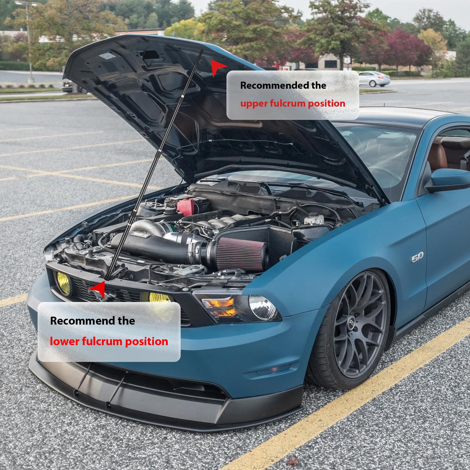 Snapklik.com : Telescoping Hood Prop Rod, 20 To 43 Inch Engine Support ...