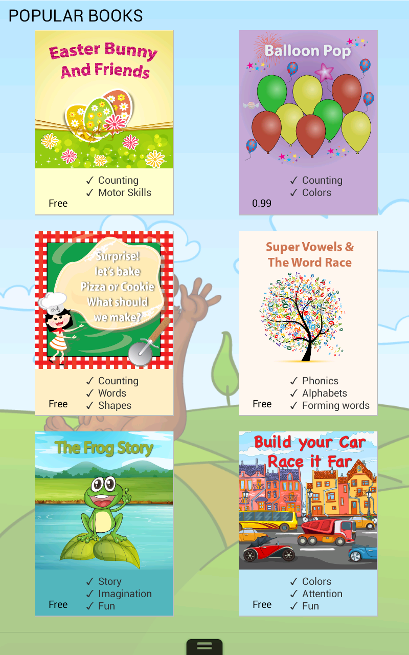 ABCD Buddy Books Activities Games for Kids - App on Amazon Appstore