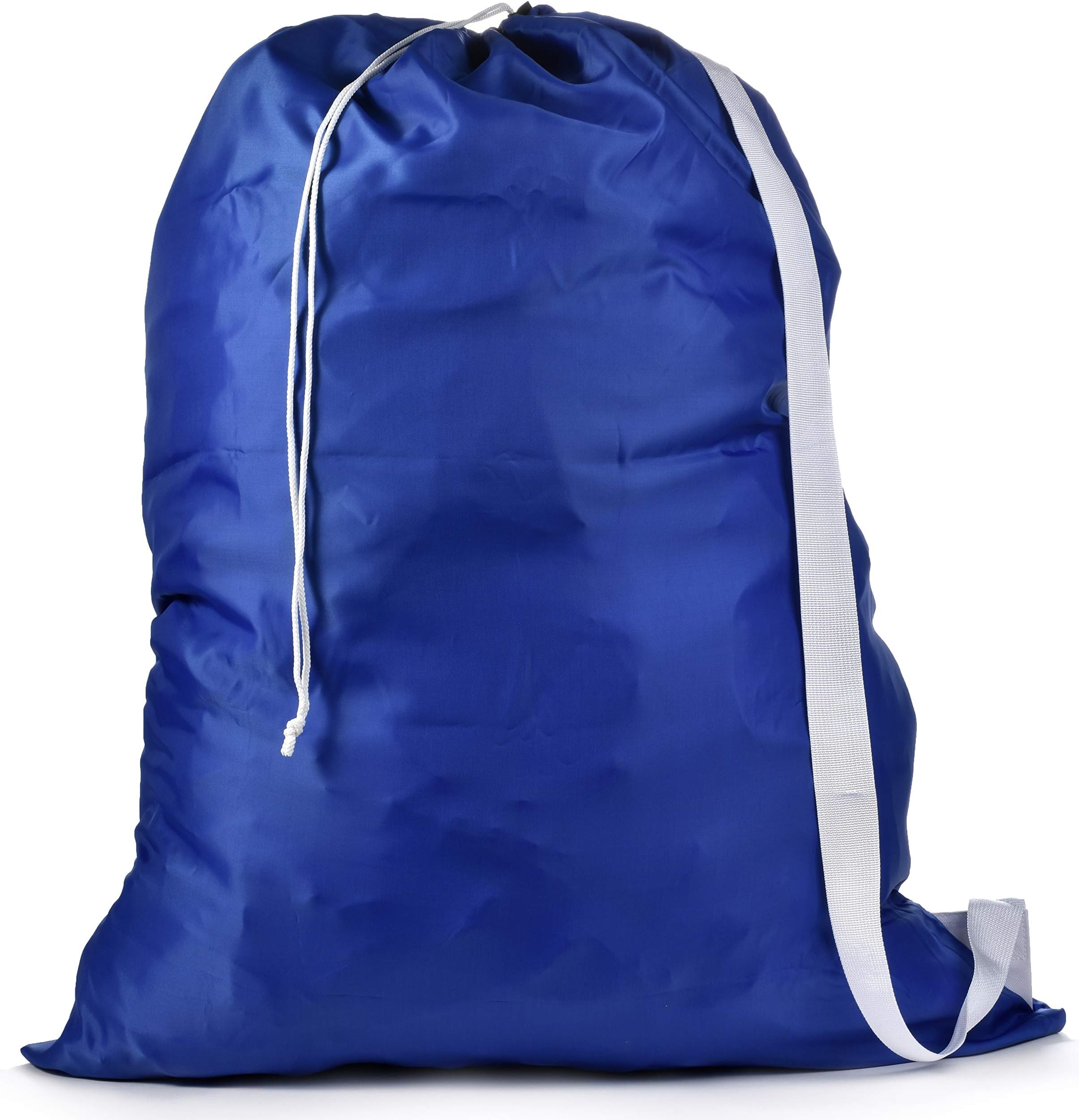 Amazon.com: Coomee Heavy Duty Laundry Bag 2 Pack XL Nylon Laundry Bags ...