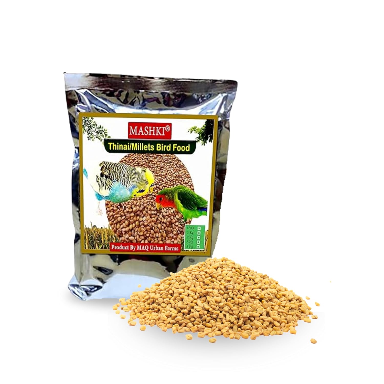 Buy MASHKI Thinai Kangni Seed Double Cleaned Korra, Rala, Thina, Kang ...