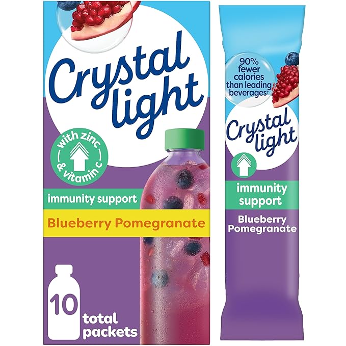 Amazon.com : Crystal Light Pure Immunity Blueberry Pomegranate Drink ...