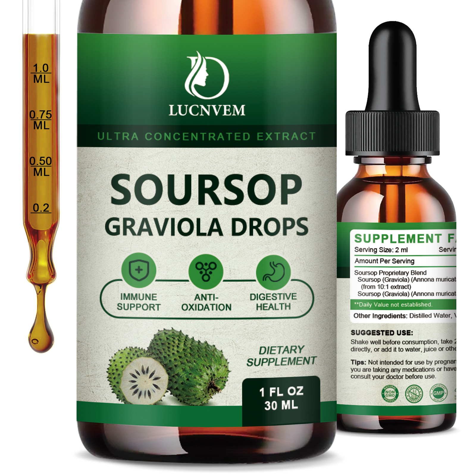Watch Organic Soursop Graviola Liquid Drops on Amazon Live