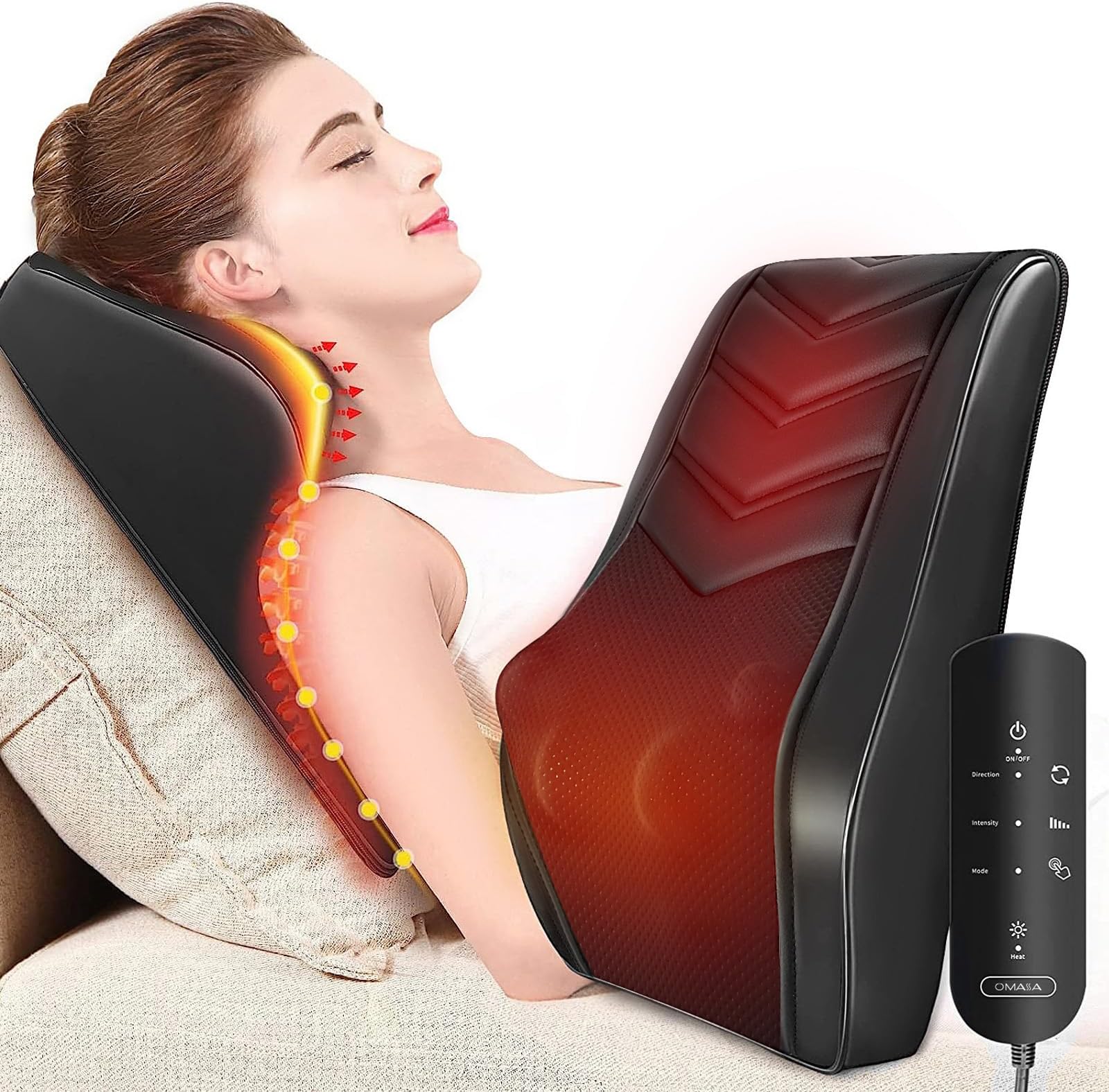 Amazon.com: Homedics Pro Therapy Vibration Neck Massager with Heat ...