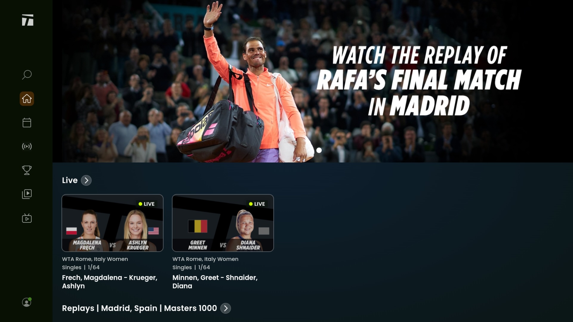 Tennis Channel+ - App on Amazon Appstore