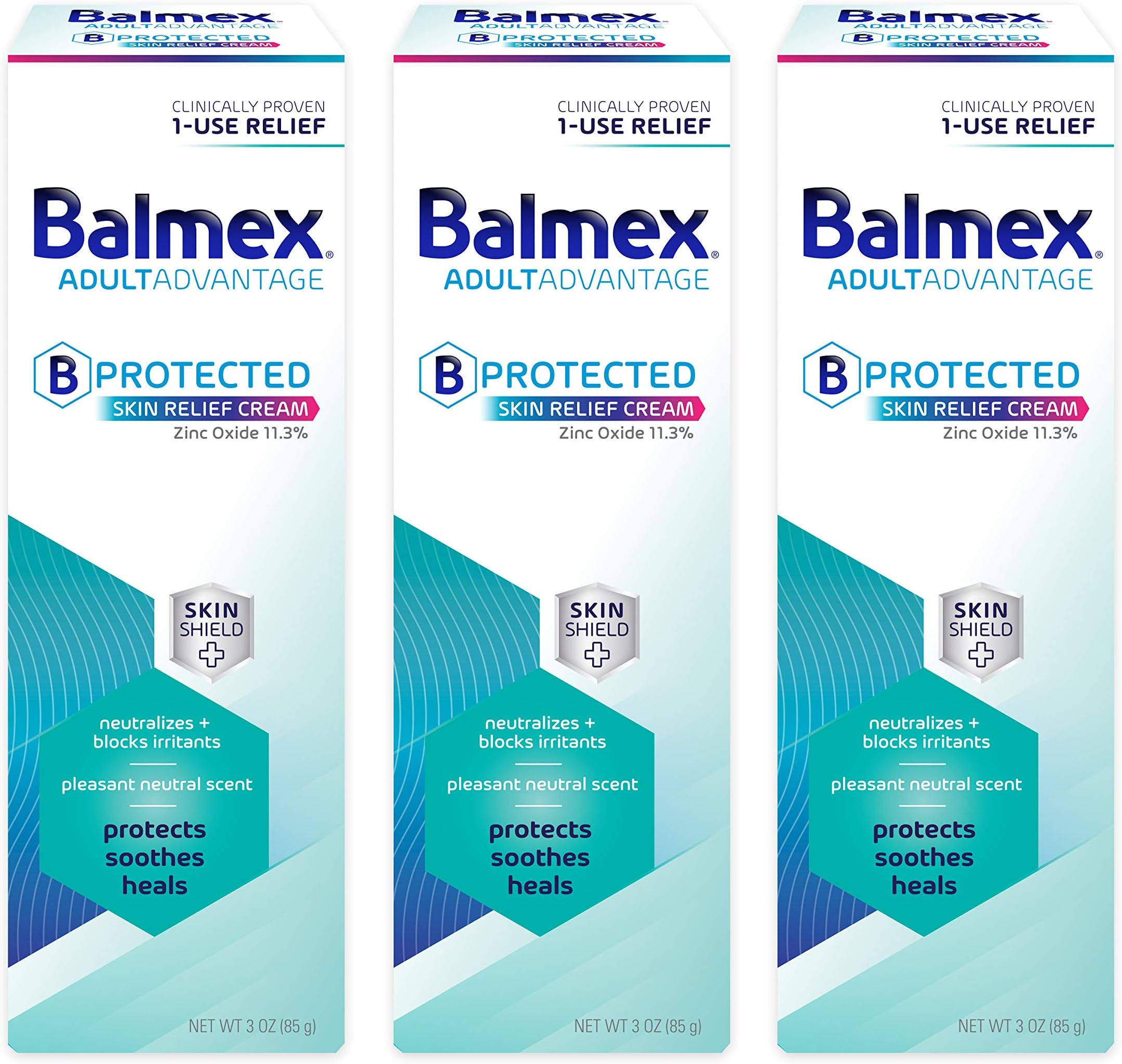 Amazon.com: Balmex AdultAdvantage Bprotected Skin Relief Healing Cream ...