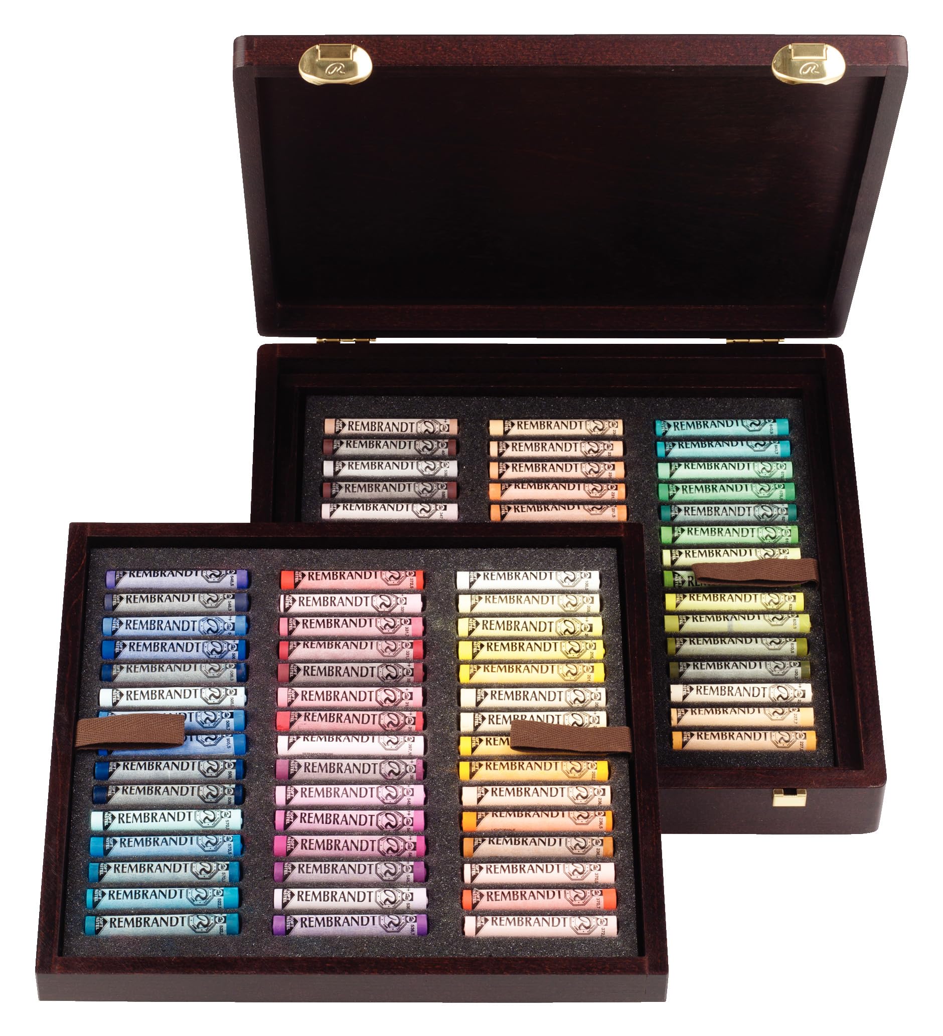 Rembrandt RSP Pastel Color Box Professional 90P - Set of 90 full length ...